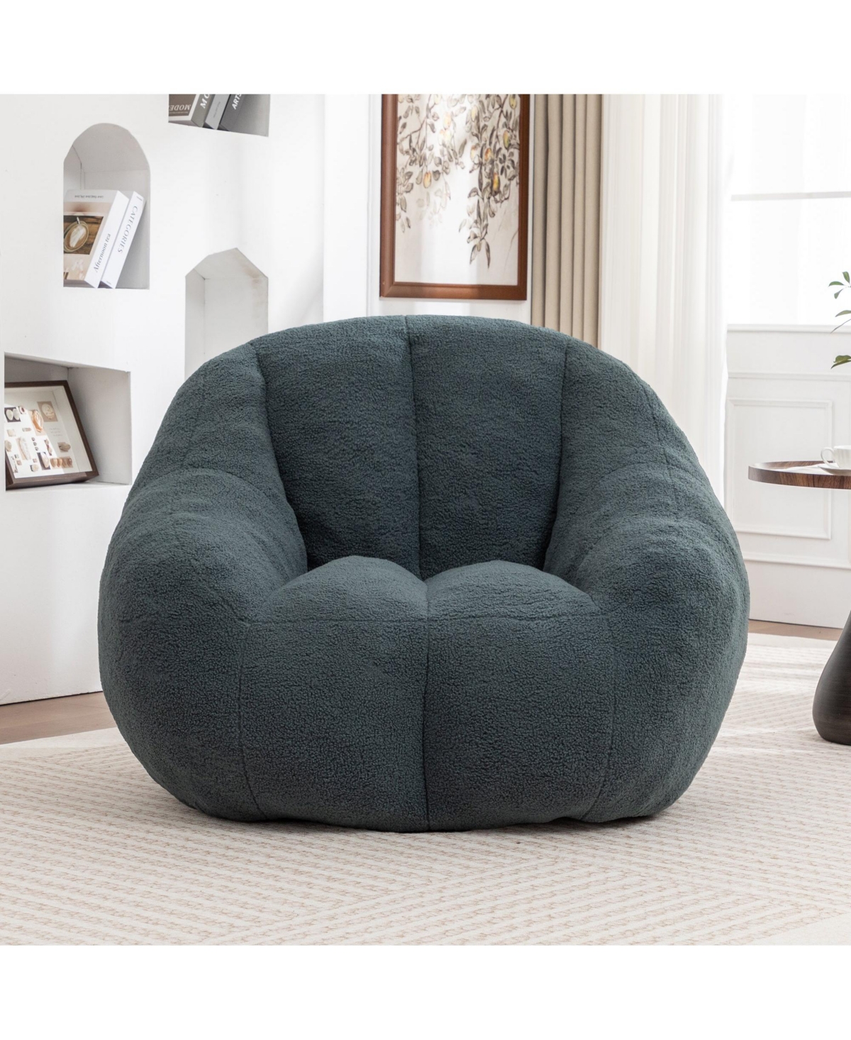 Click here for Clihome Bean Bag Sofa with Tufted Soft Stuffed Fil... prices