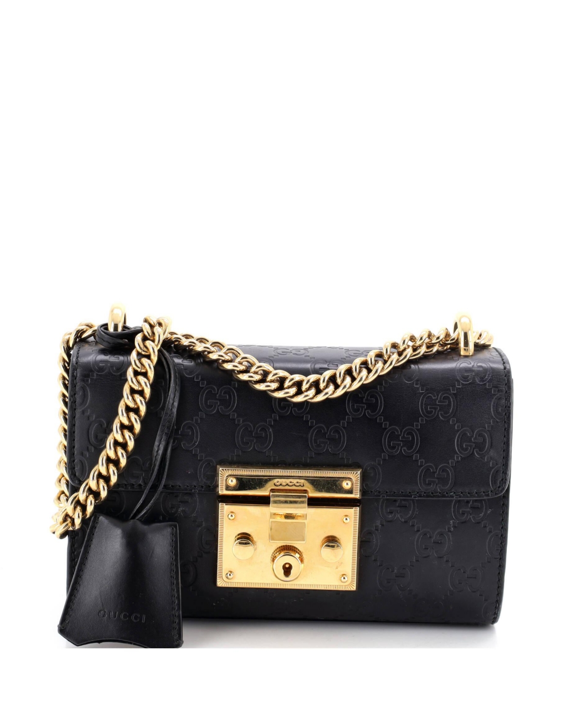 Click here for Pre-Owned Gucci Small Padlock Shoulder Bag Gucciss... prices
