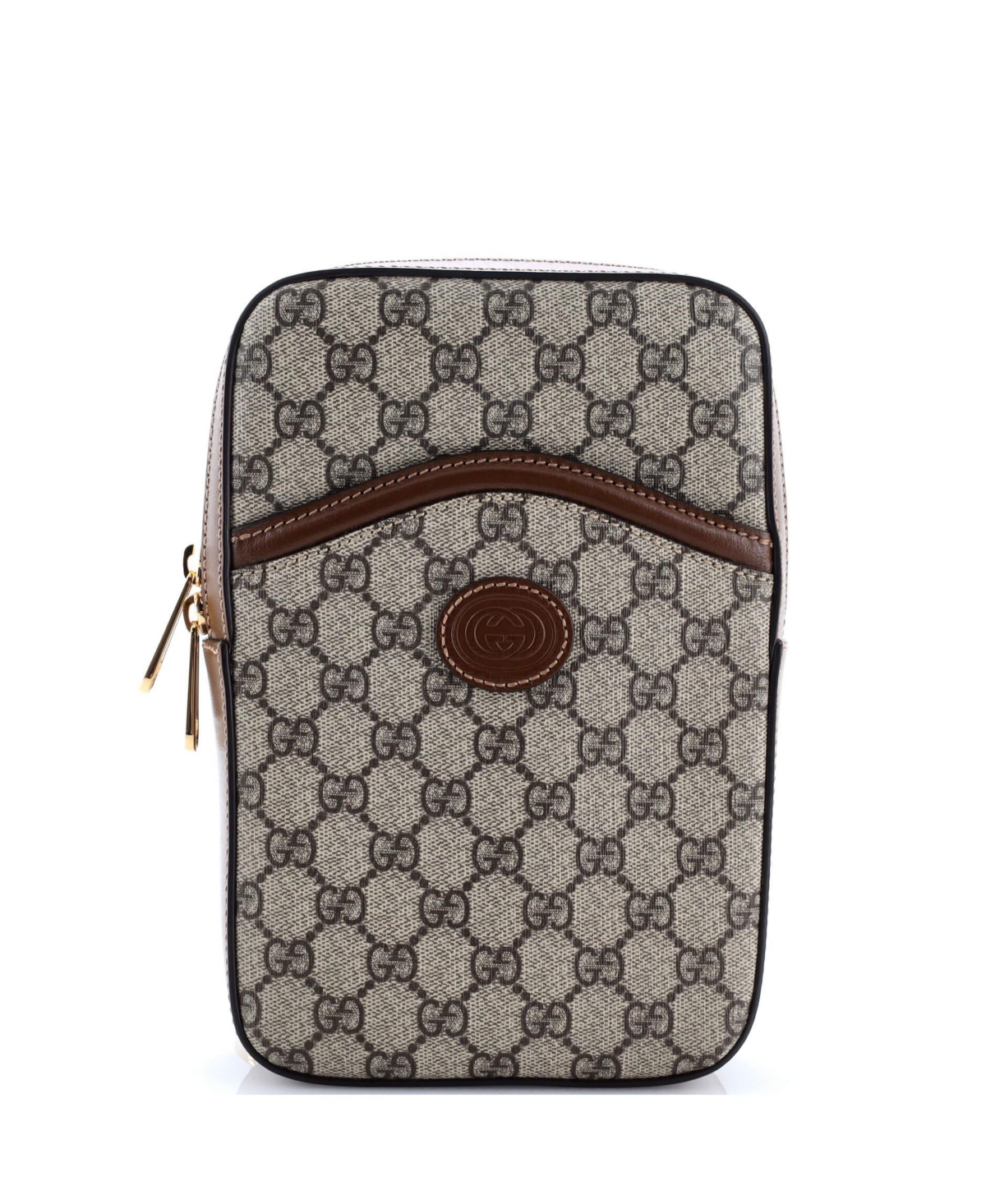 Click here for Pre-Owned Gucci Small Interlocking G Patch Sling B... prices