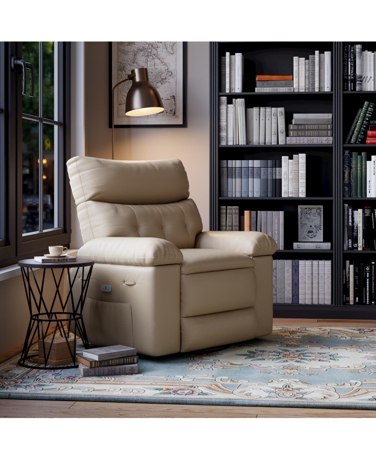 Click here for gaomon Oversized Wide Recliner Chair - Heat and Ma... prices