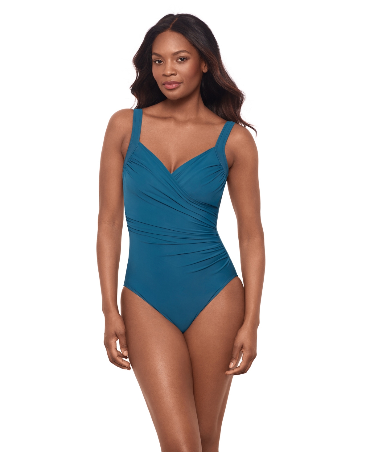 Click here for Miraclesuit Womens Must Haves Sanibel One Piece Sw... prices