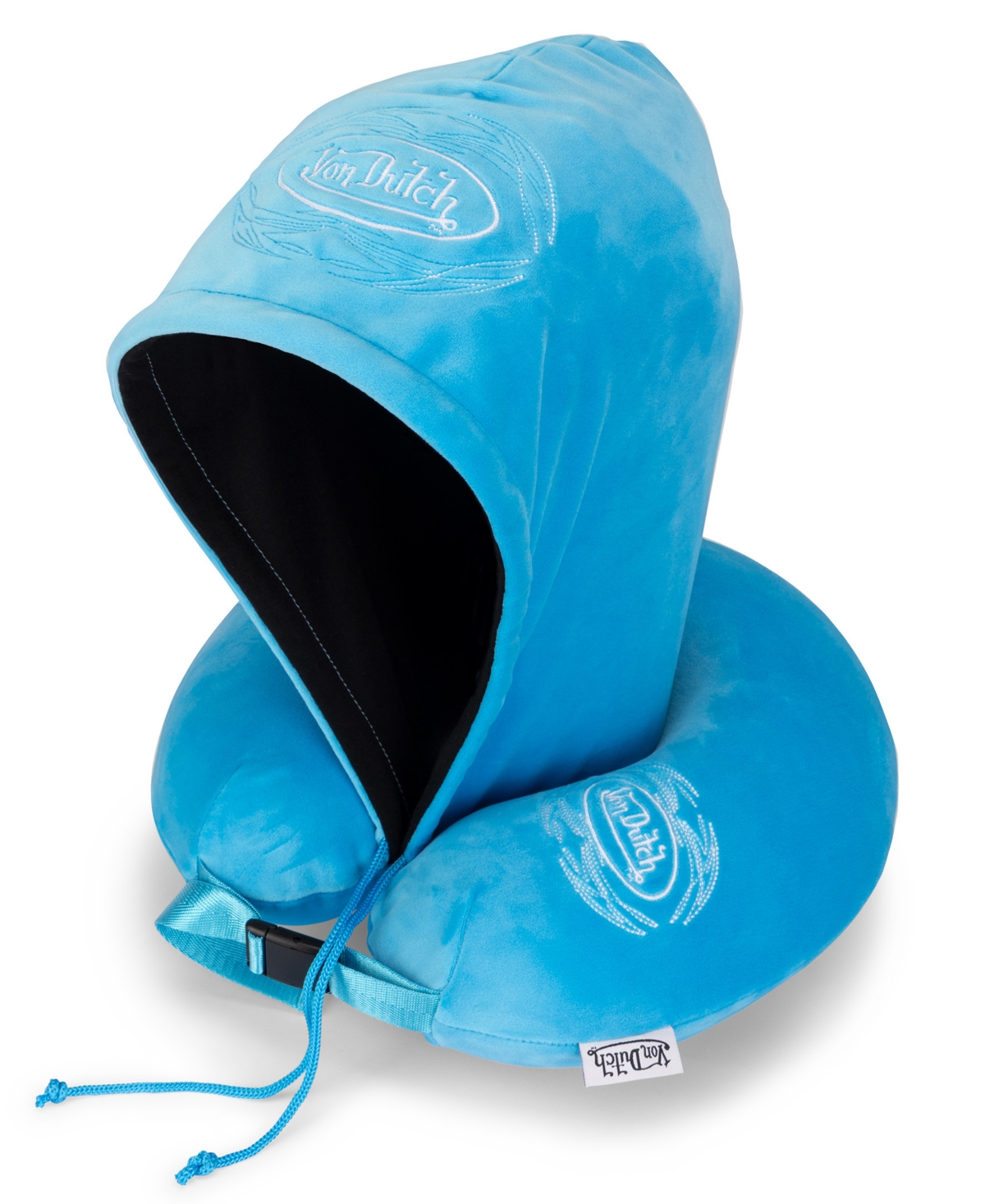 Click here for Von Dutch Pinstripe Hooded Memory Foam 11 Travel N... prices