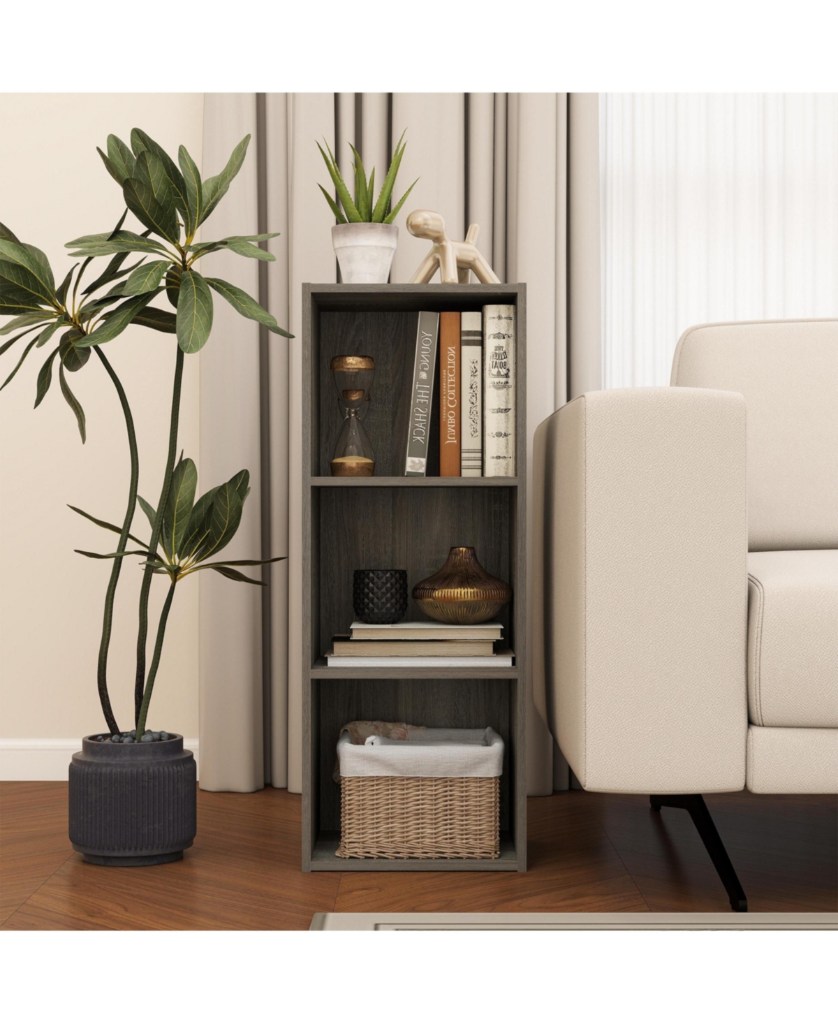 Click here for Homlux 3 Cube Decorative Bookshelf Open Bookcase T... prices