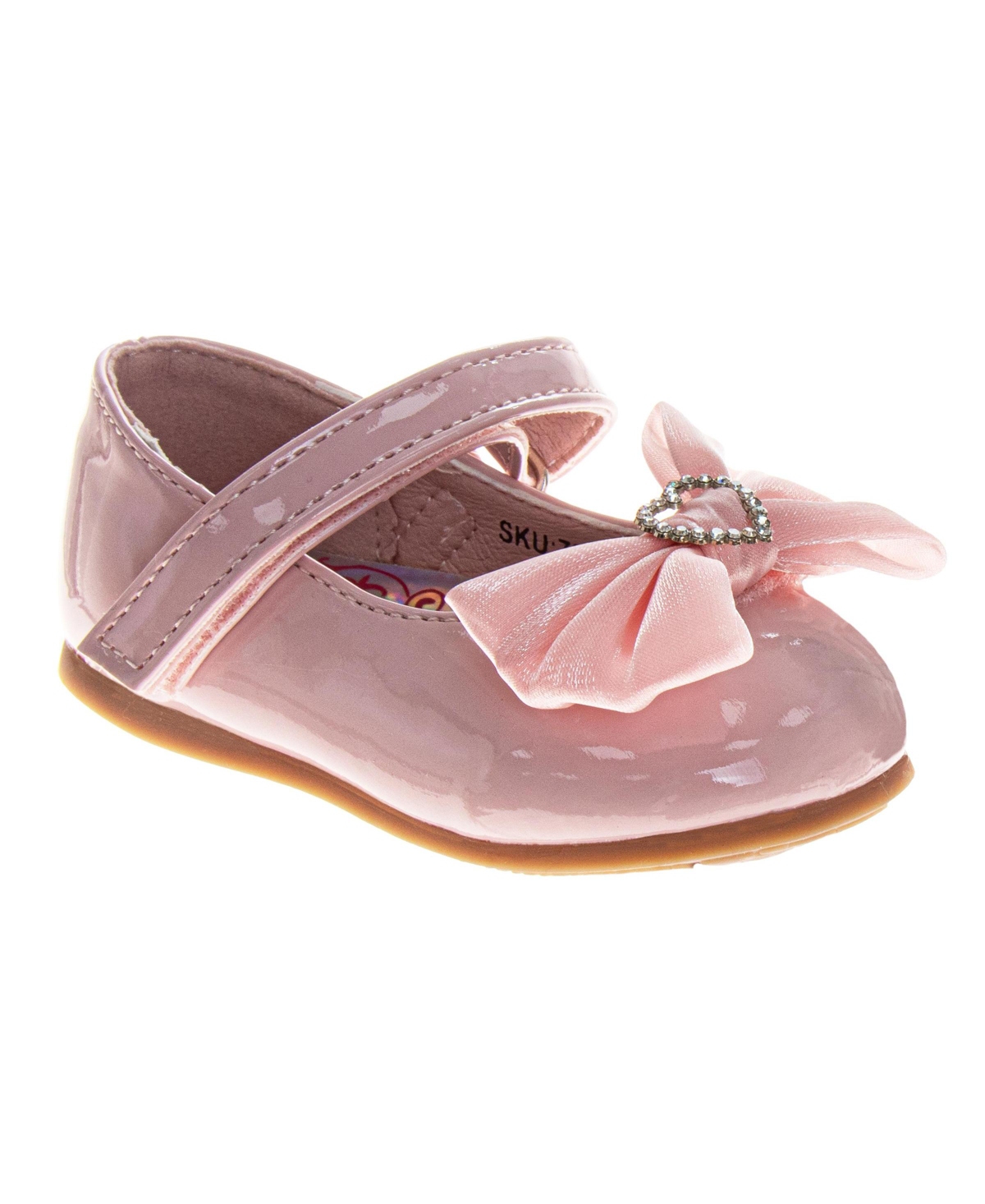 Click here for Josmo Little Girls Classic Dress Shoes - Blush pat... prices