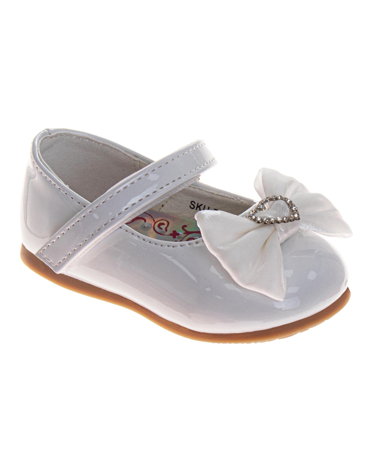 Click here for Josmo Little Girls Classic Dress Shoes - White pat... prices