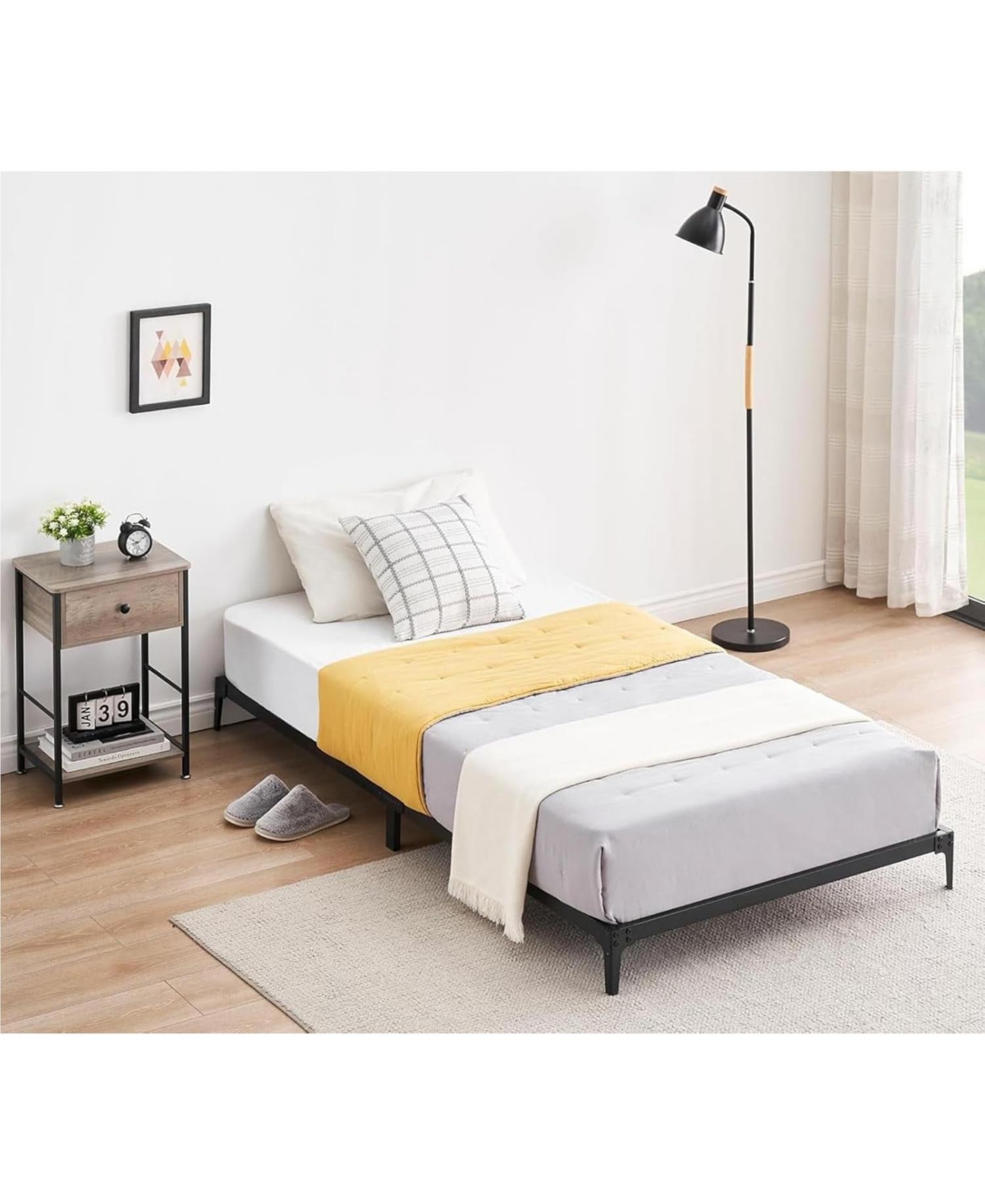 Click here for gaomon 6 Inch Twin Size Bed Frame  Low Profile Met... prices