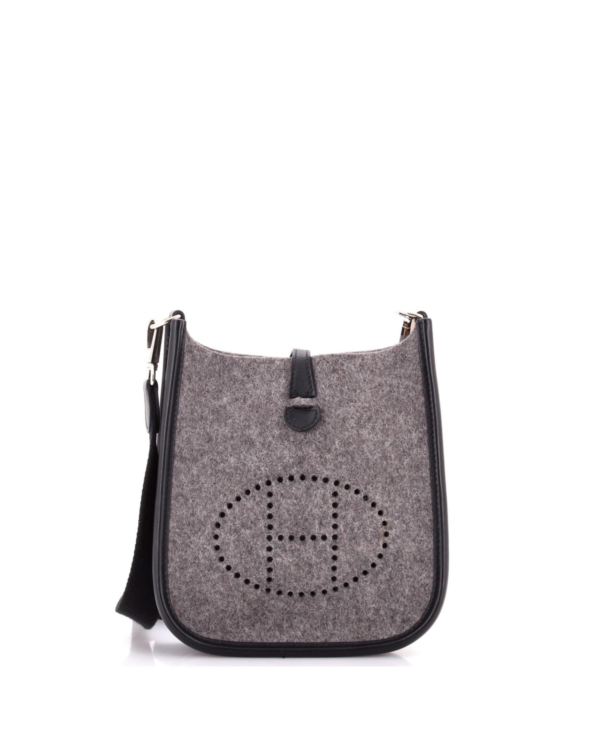 Click here for Pre-Owned HERMES Tpm Evelyne Bag Gen Iii Felt - Gr... prices