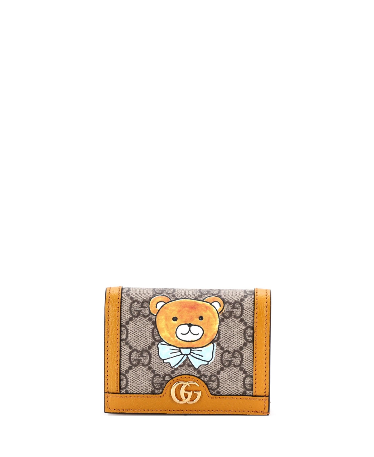 Click here for Pre-Owned Gucci Gg Marmont Bifold Card Holder Prin... prices