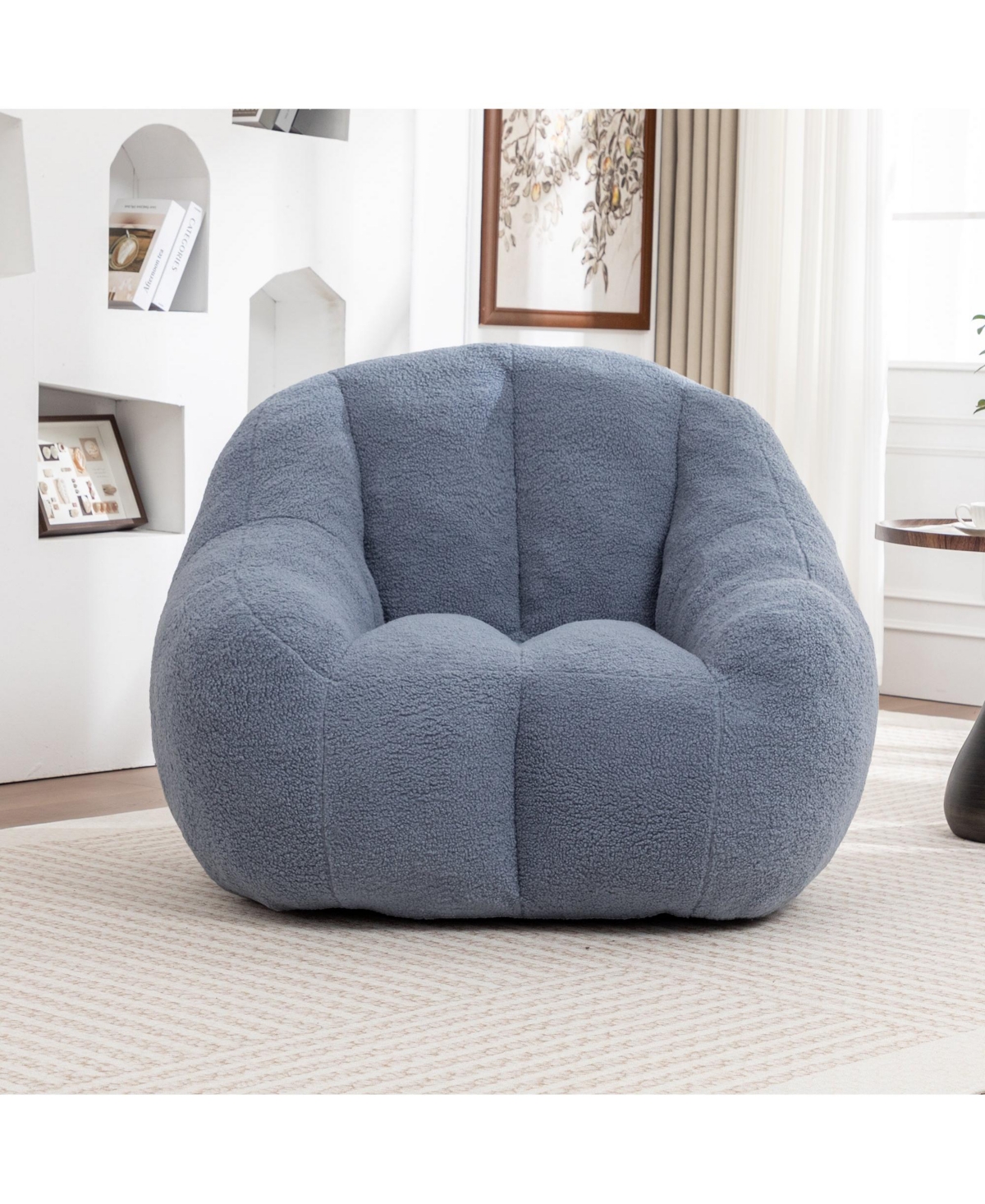 Click here for Clihome Bean Bag Sofa with Tufted Soft Stuffed Fil... prices