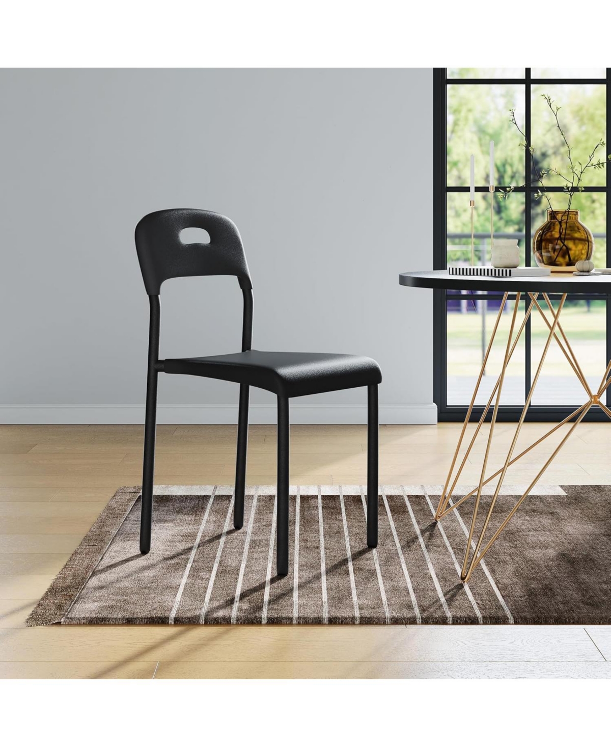 Click here for gaomon Dining Chairs Stackable Modern Kitchen Chai... prices