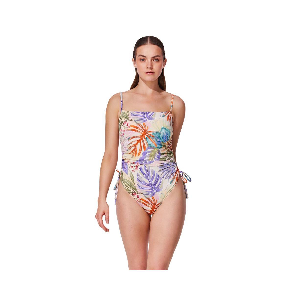 Click here for Gottex Womens Cherry Blossom C-Cup Square Neck One... prices