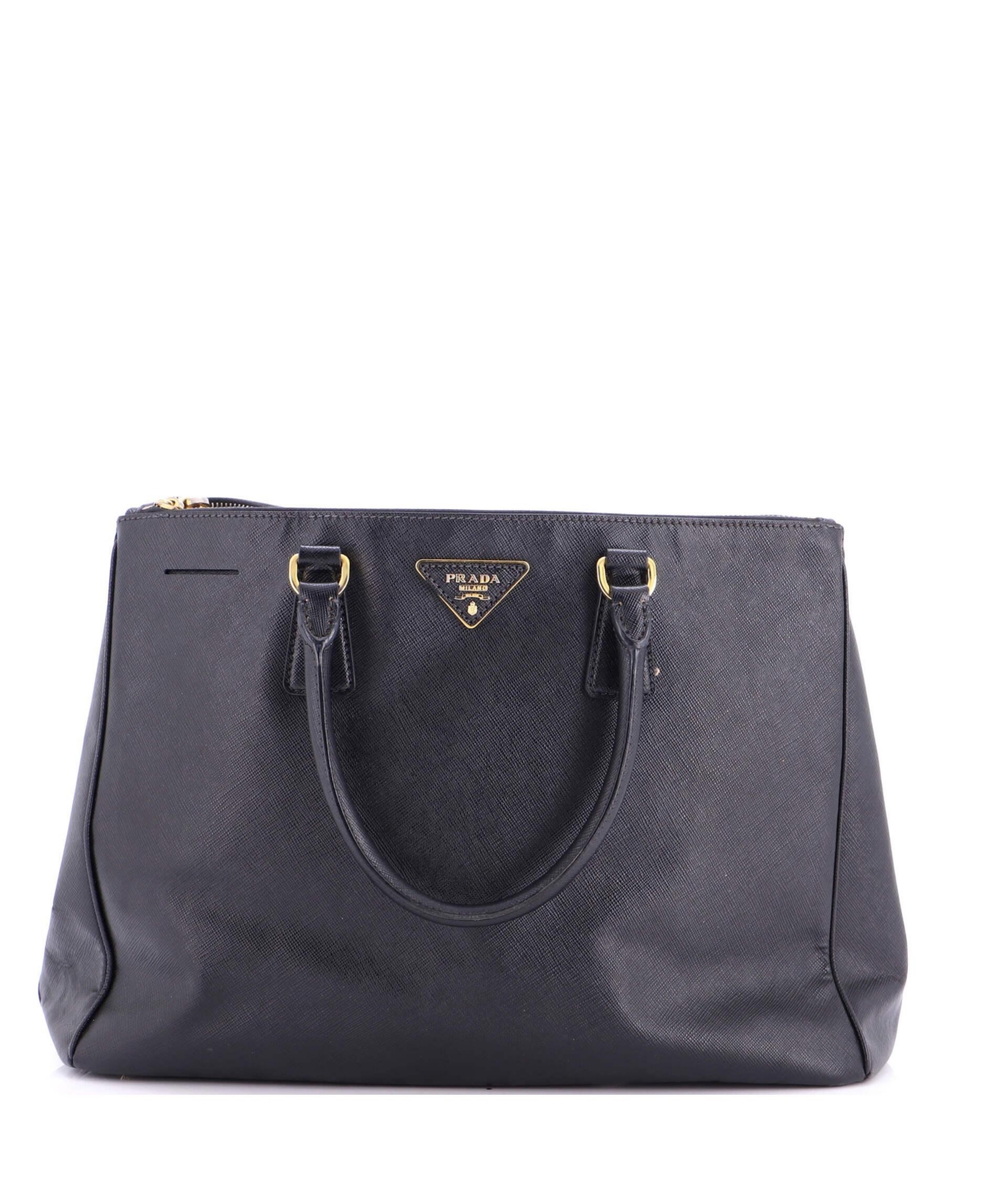 Click here for Pre-Owned Prada Large Double Zip Lux Tote Saffiano... prices