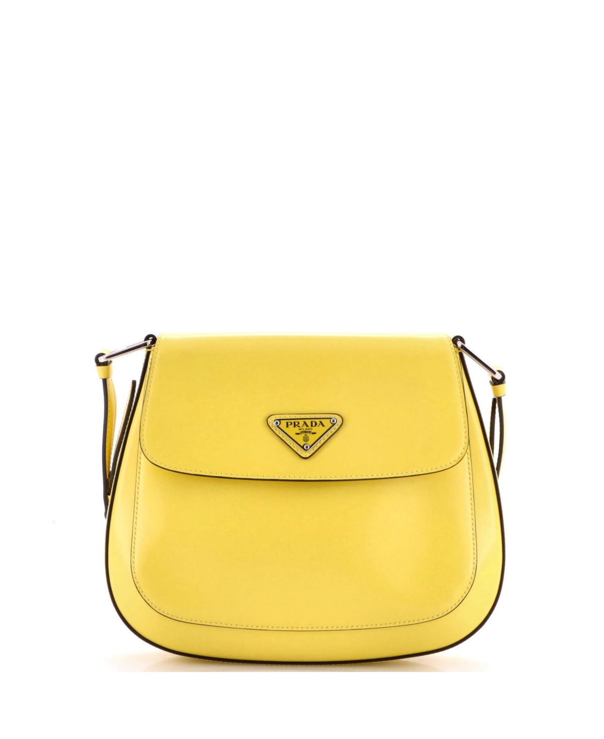 Click here for Pre-Owned Prada Small Cleo Flap Shoulder Bag Spazz... prices
