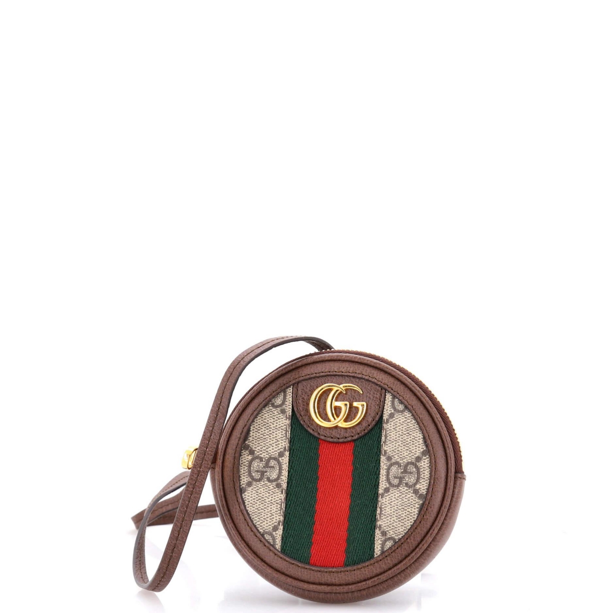 Click here for Pre-Owned Gucci Mini Ophidia Round Backpack Gg Coa... prices