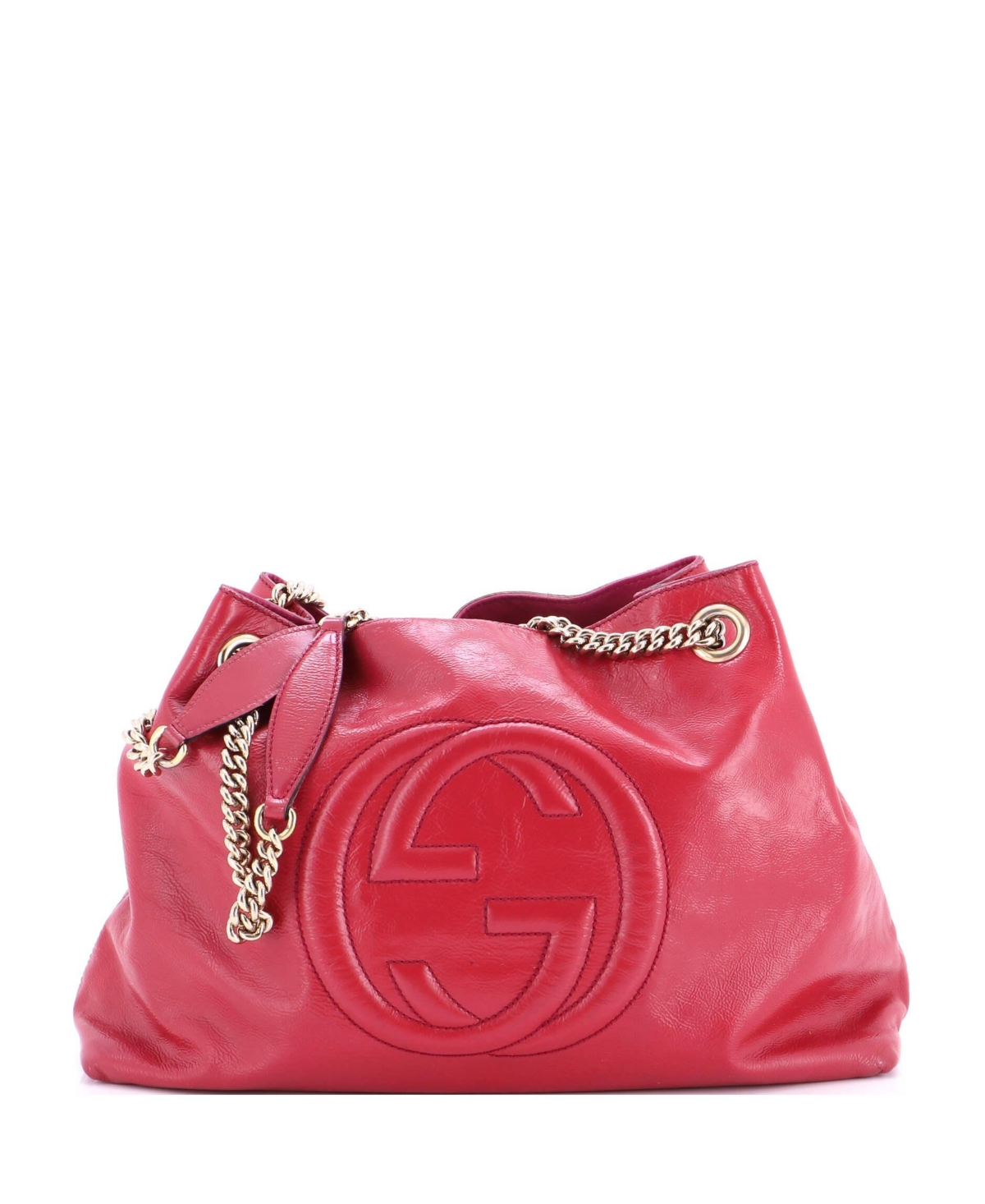 Click here for Pre-Owned Gucci Medium Soho Chain Strap Shoulder B... prices