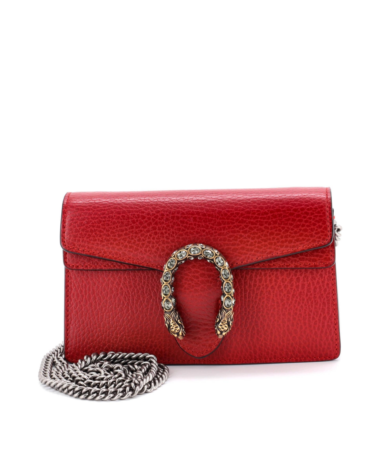 Click here for Pre-Owned Gucci Super Mini Dionysus Bag Leather -... prices