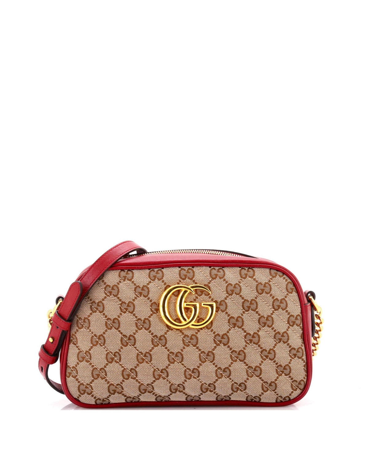 Click here for Pre-Owned Gucci Small Gg Marmont Shoulder Bag Diag... prices