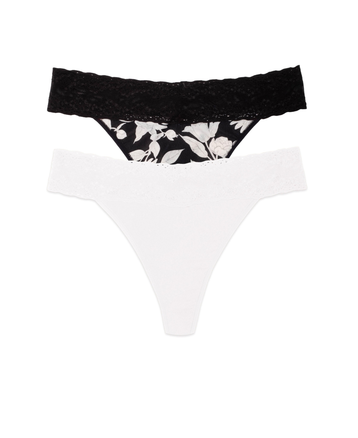 Click here for Natori Womens Bliss Perfection One Thong 2-Pack -... prices