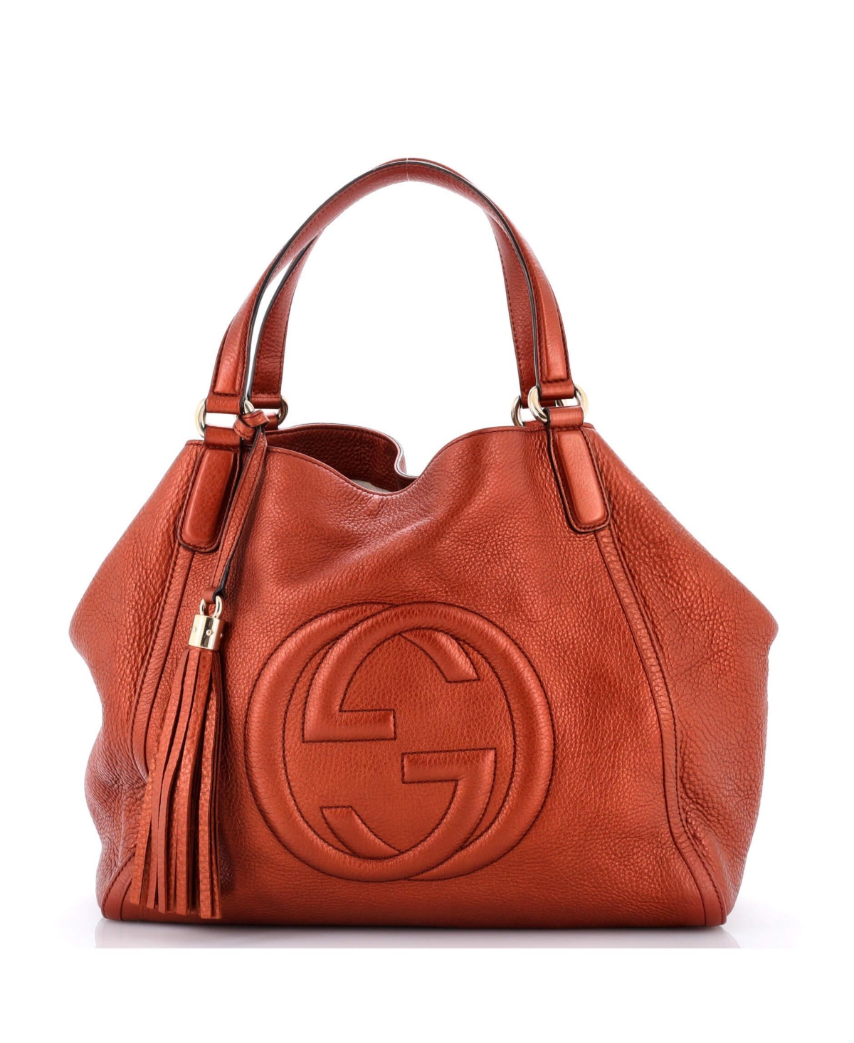Click here for Pre-Owned Gucci Medium Soho Shoulder Bag Leather -... prices