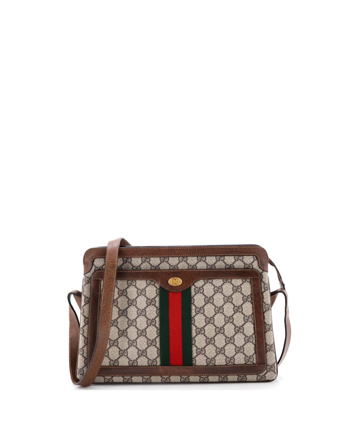 Click here for Pre-Owned Gucci Medium Ophidia Zip Shoulder Bag Gg... prices