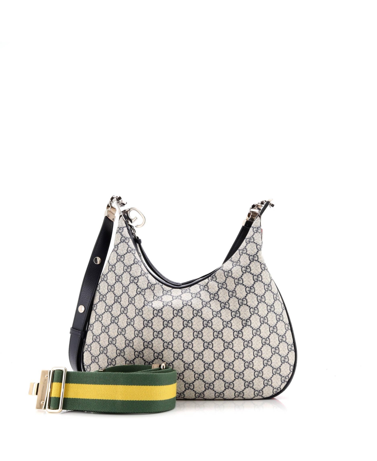 Click here for Pre-Owned Gucci Medium Attache Shoulder Bag Gg Coa... prices