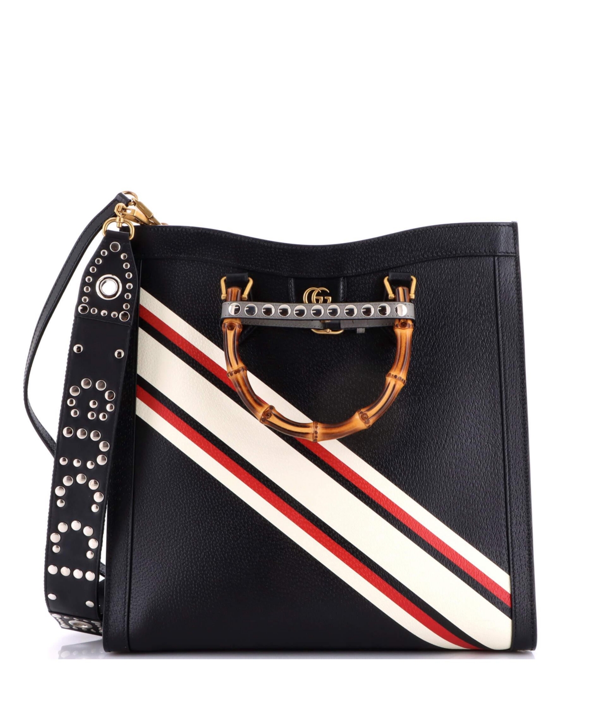 Click here for Pre-Owned Gucci Large Diana Nm Bamboo Handle Tote... prices