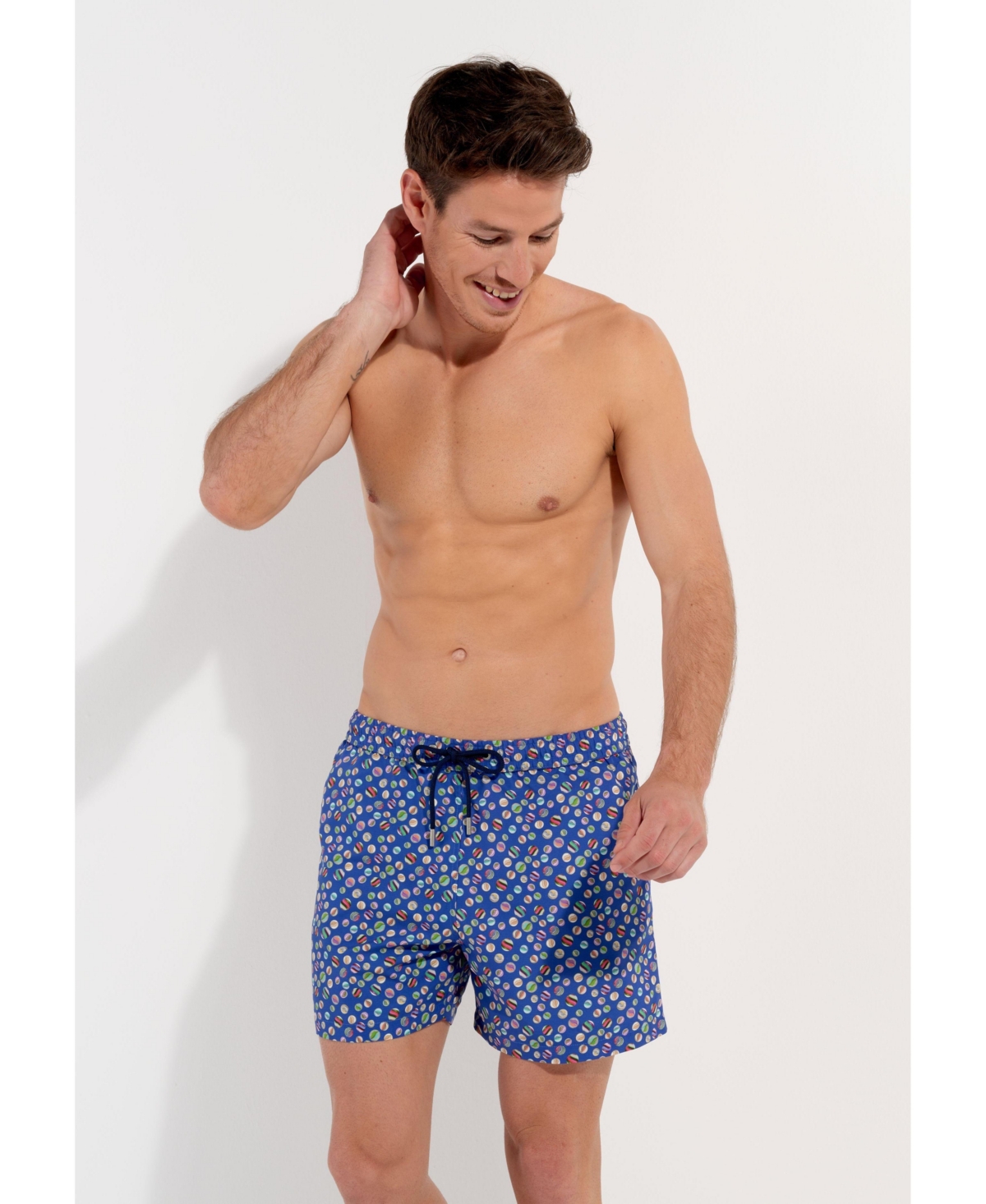 Click here for Hom Mens Socoa Beach Boxer - Bright Blue 434 prices