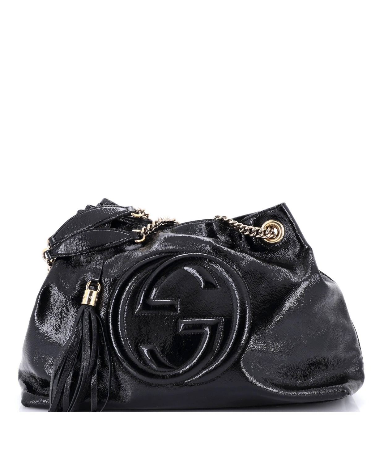 Click here for Pre-Owned Gucci Medium Soho Chain Strap Shoulder B... prices
