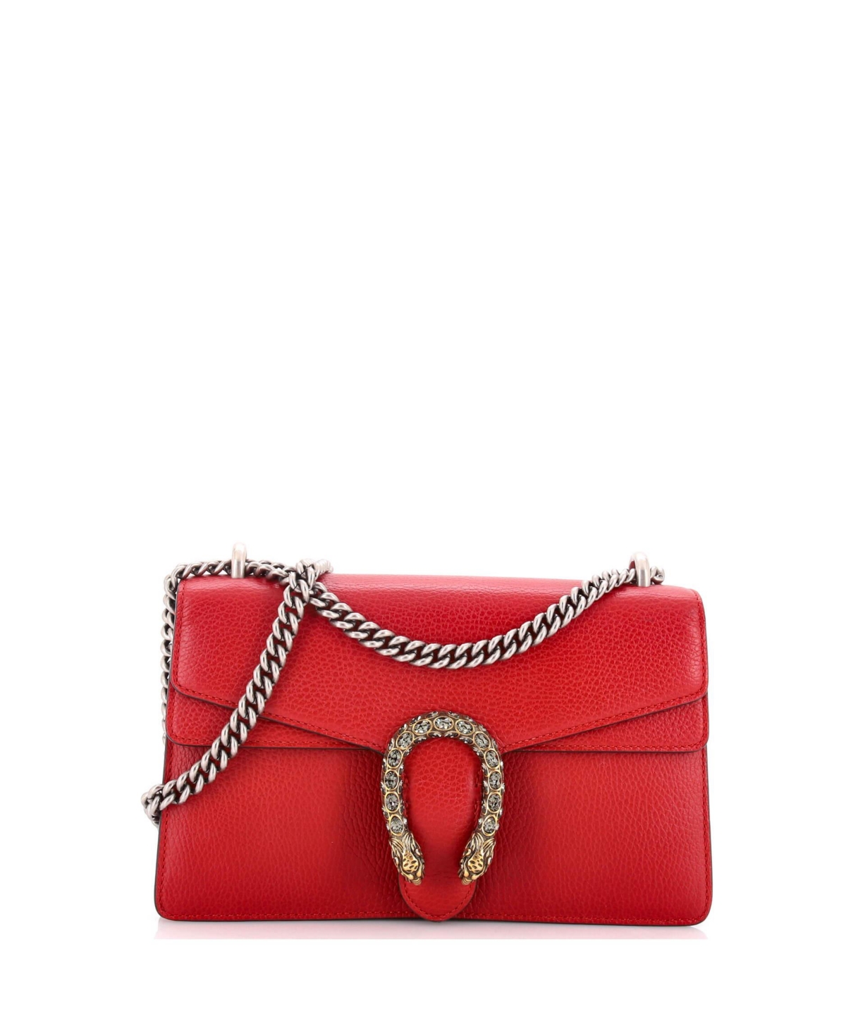 Click here for Pre-Owned Gucci Small Dionysus Bag Leather - Red prices