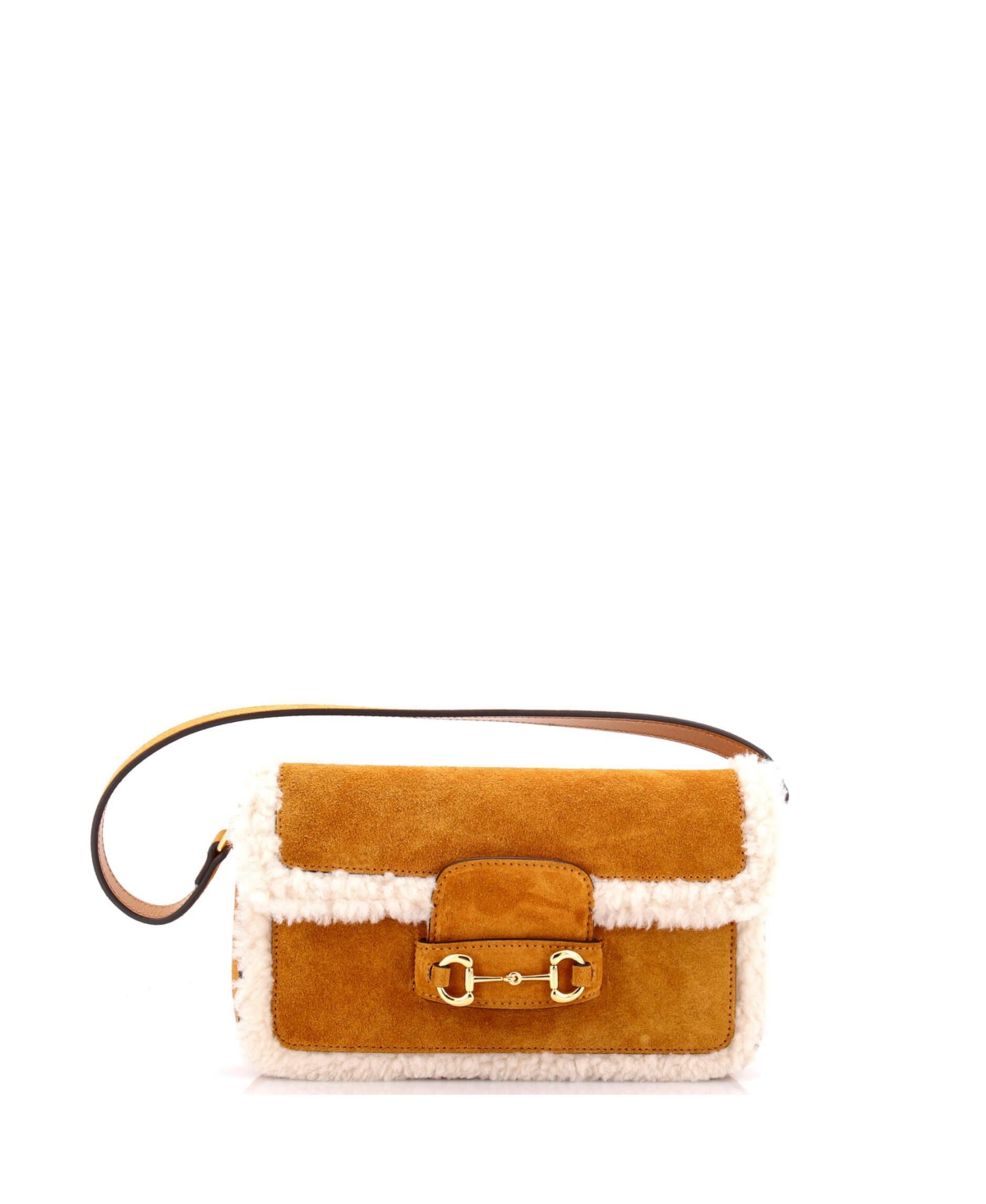 Click here for Pre-Owned Gucci Mini Horsebit 1955 Shoulder Bag Su... prices