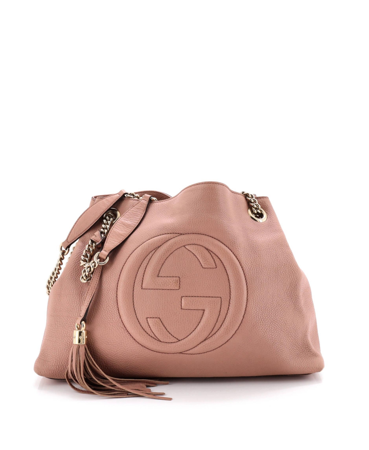 Click here for Pre-Owned Gucci Medium Soho Chain Strap Shoulder B... prices