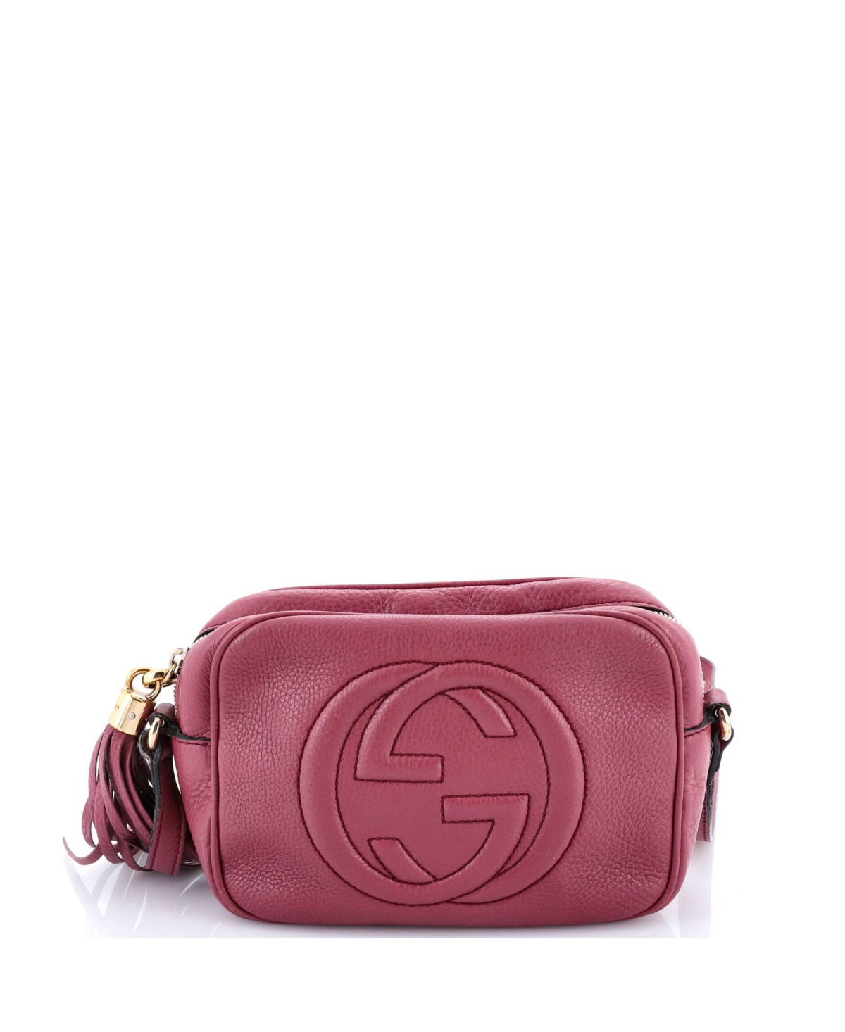 Click here for Pre-Owned Gucci Small Soho Disco Crossbody Bag Lea... prices