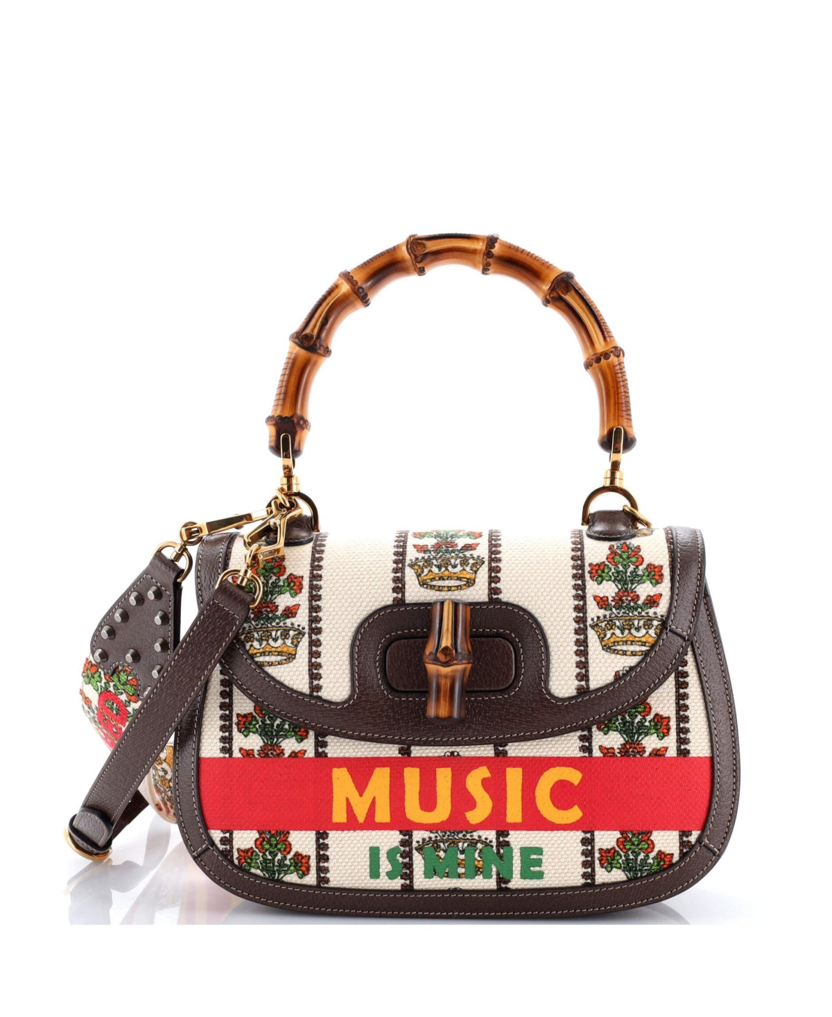 Click here for Pre-Owned Gucci Medium Bamboo 1947 Top Handle Bag... prices