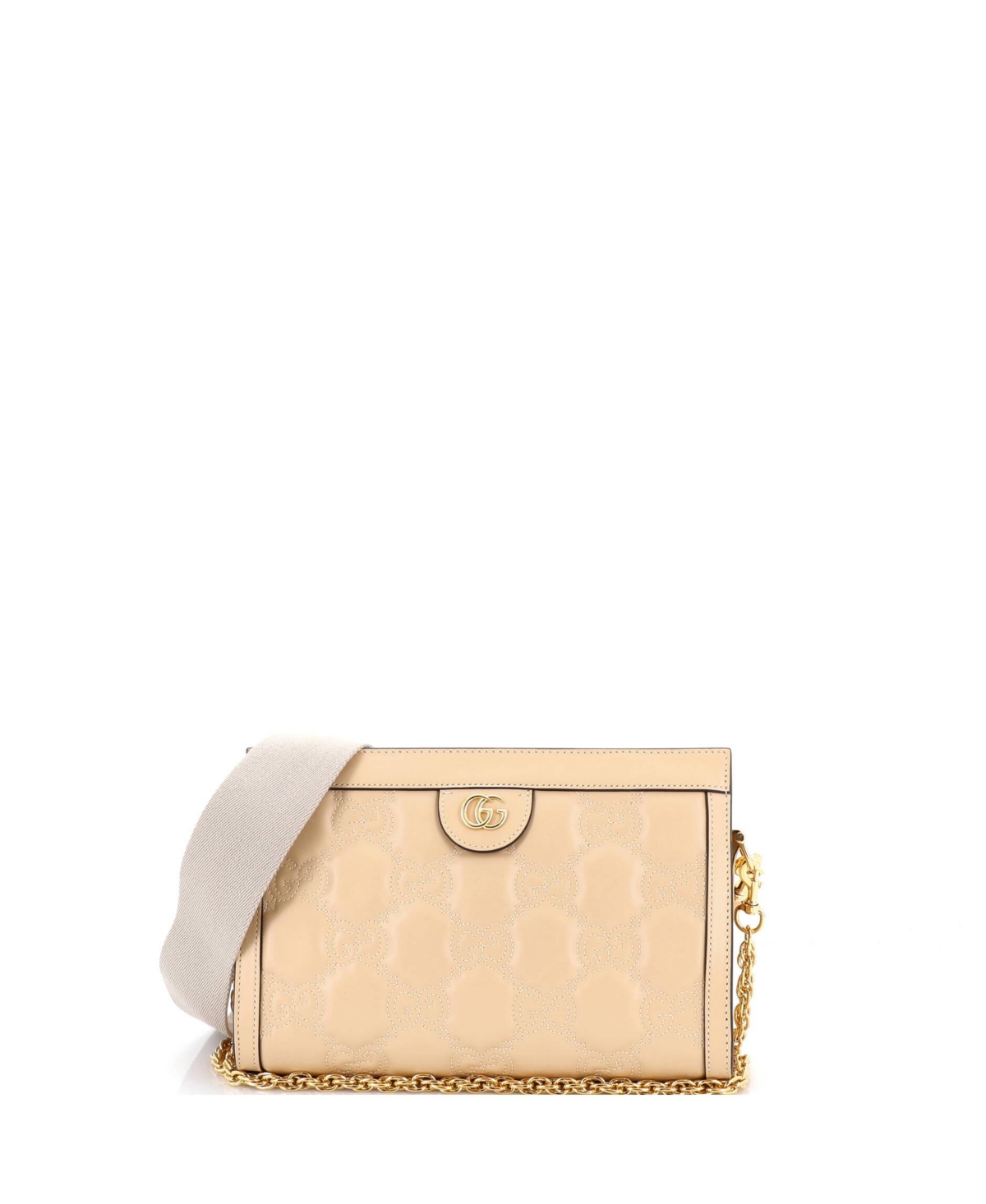 Click here for Pre-Owned Gucci Small Gg Shoulder Bag Gg Matelasse... prices