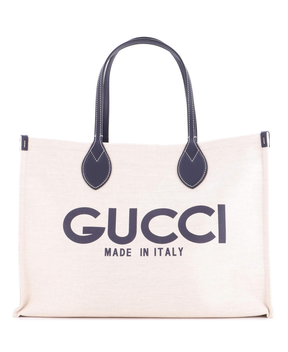 Click here for Pre-Owned Gucci Medium Logo Shopper Tote Printed C... prices