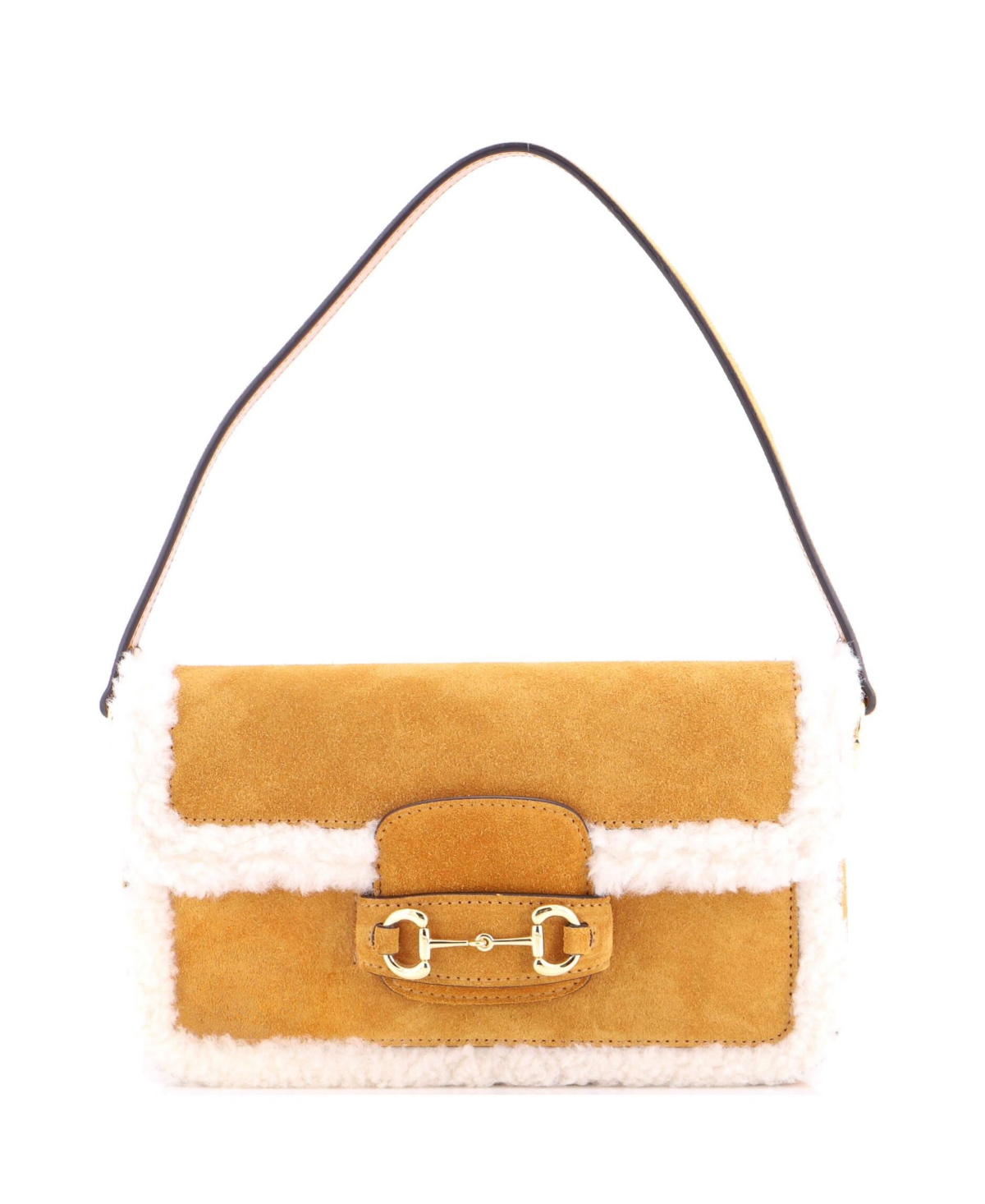 Click here for Pre-Owned Gucci Mini Horsebit 1955 Shoulder Bag Su... prices
