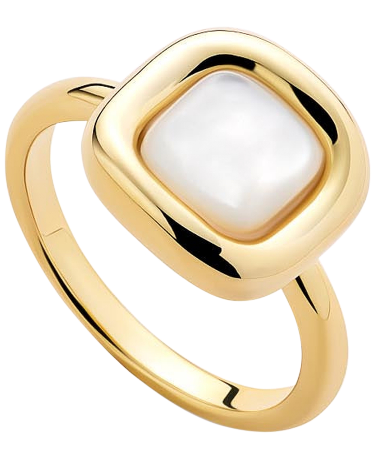 Click here for Ana Luisa Mother of Pearl Clara Statement Ring - G... prices