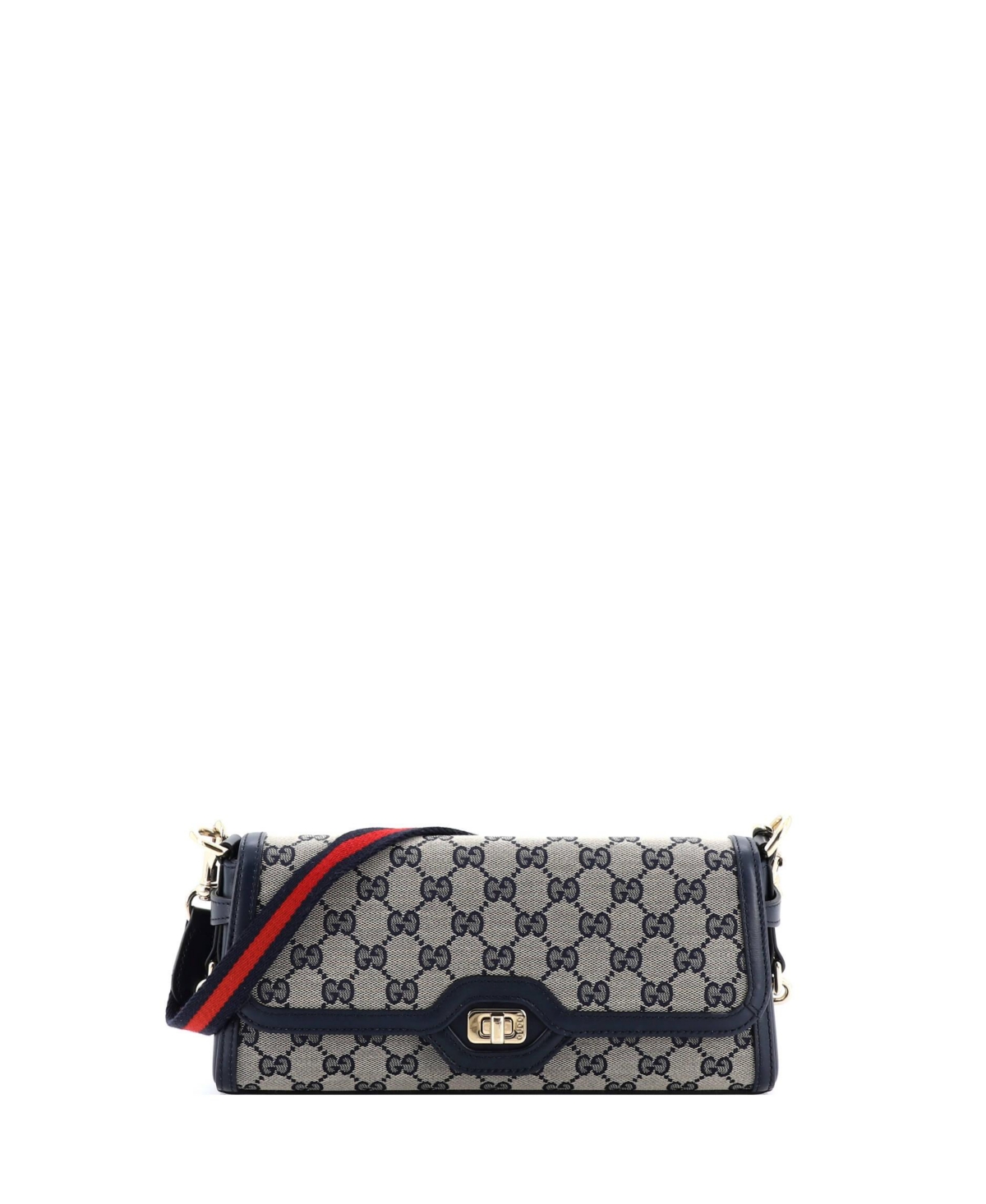 Click here for Pre-Owned Gucci Small Luce Shoulder Bag Canvas - B... prices