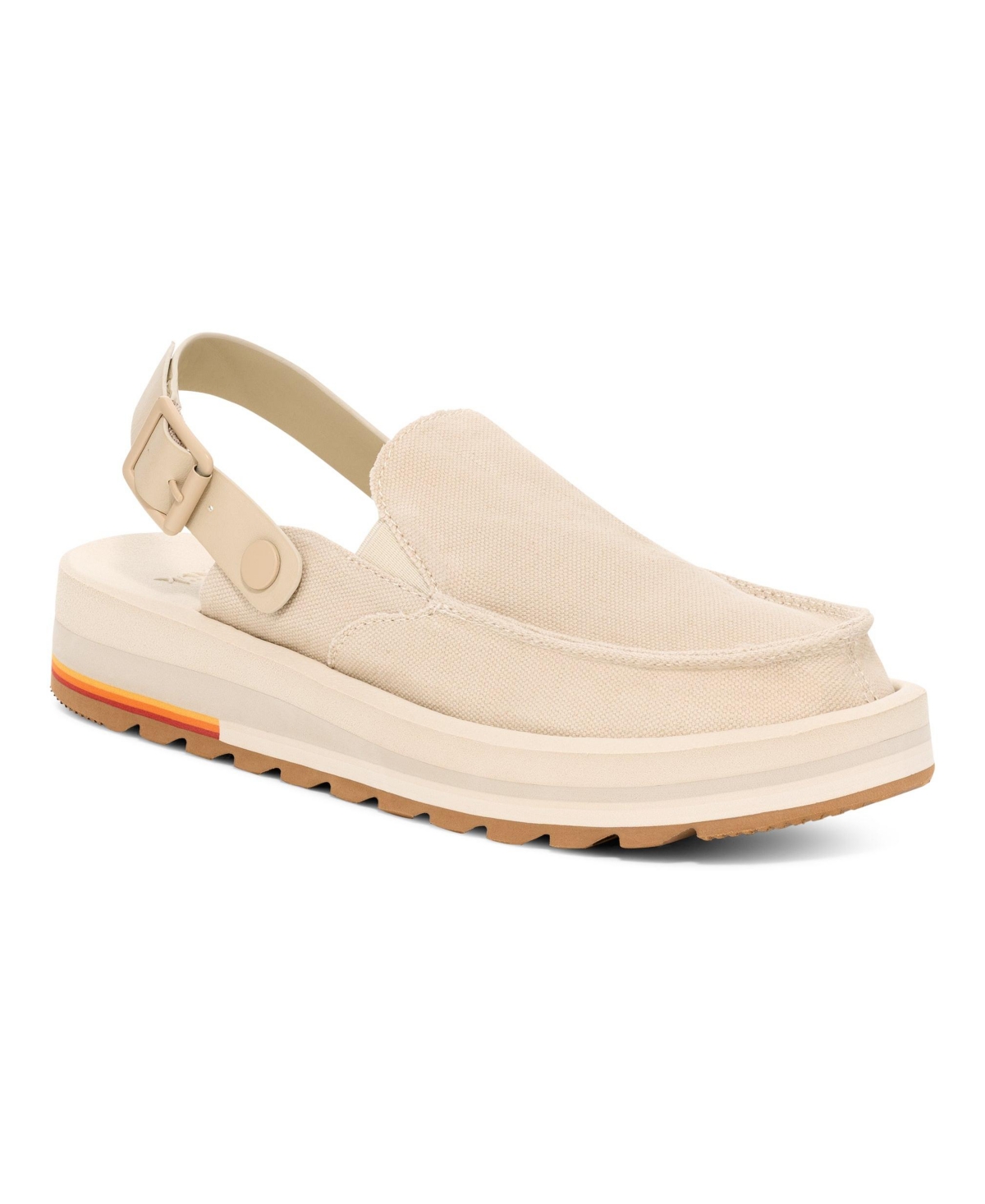 Click here for Sanuk Womens Donna Mesa Mules - Brown rice prices