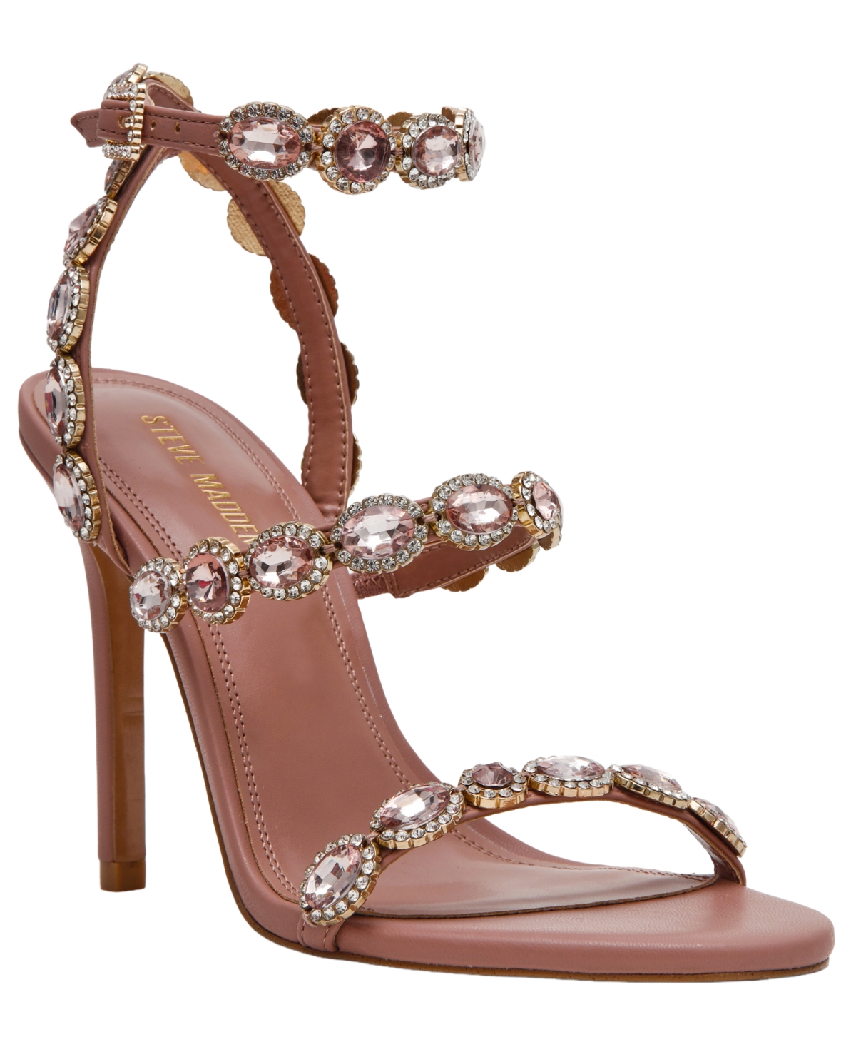 Click here for Steve Madden Tamala Gemstone-Embellished Strappy D... prices