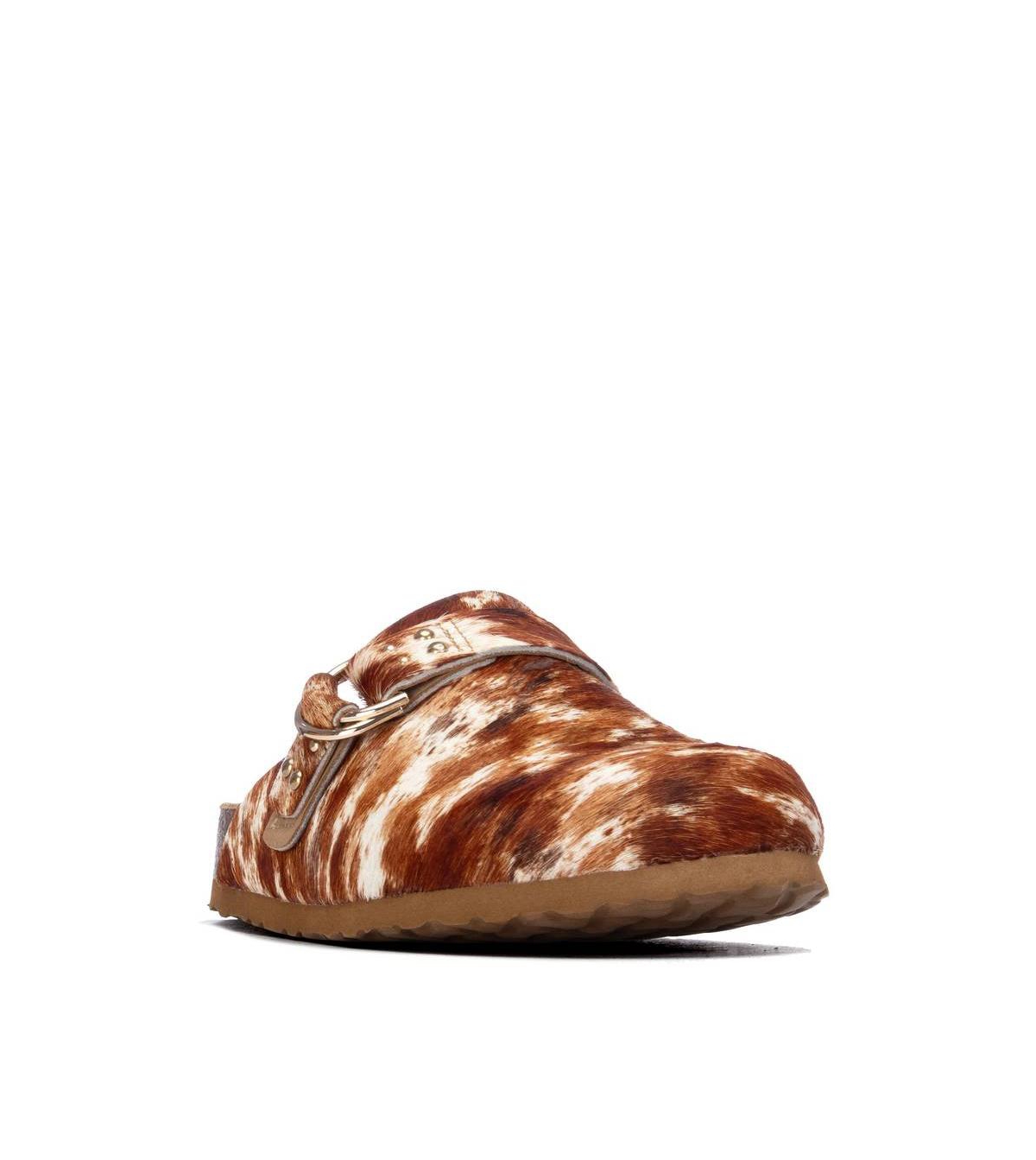 Click here for Xti Womens Refresh Collection Suede Clog Mule Flat... prices