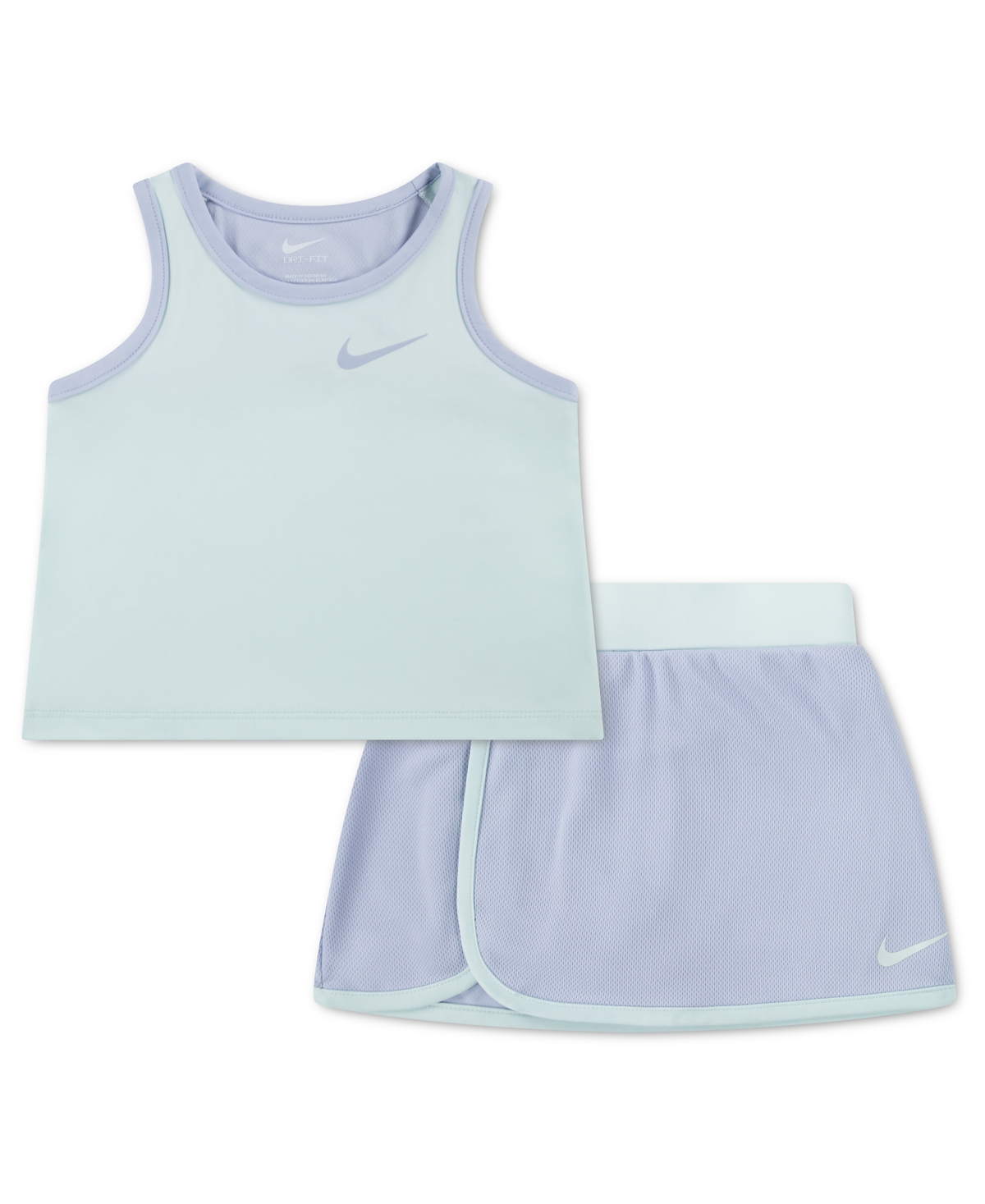 Click here for Nike Girls Toddler 2T-4T Dri-fit Color-Blocked Tan... prices