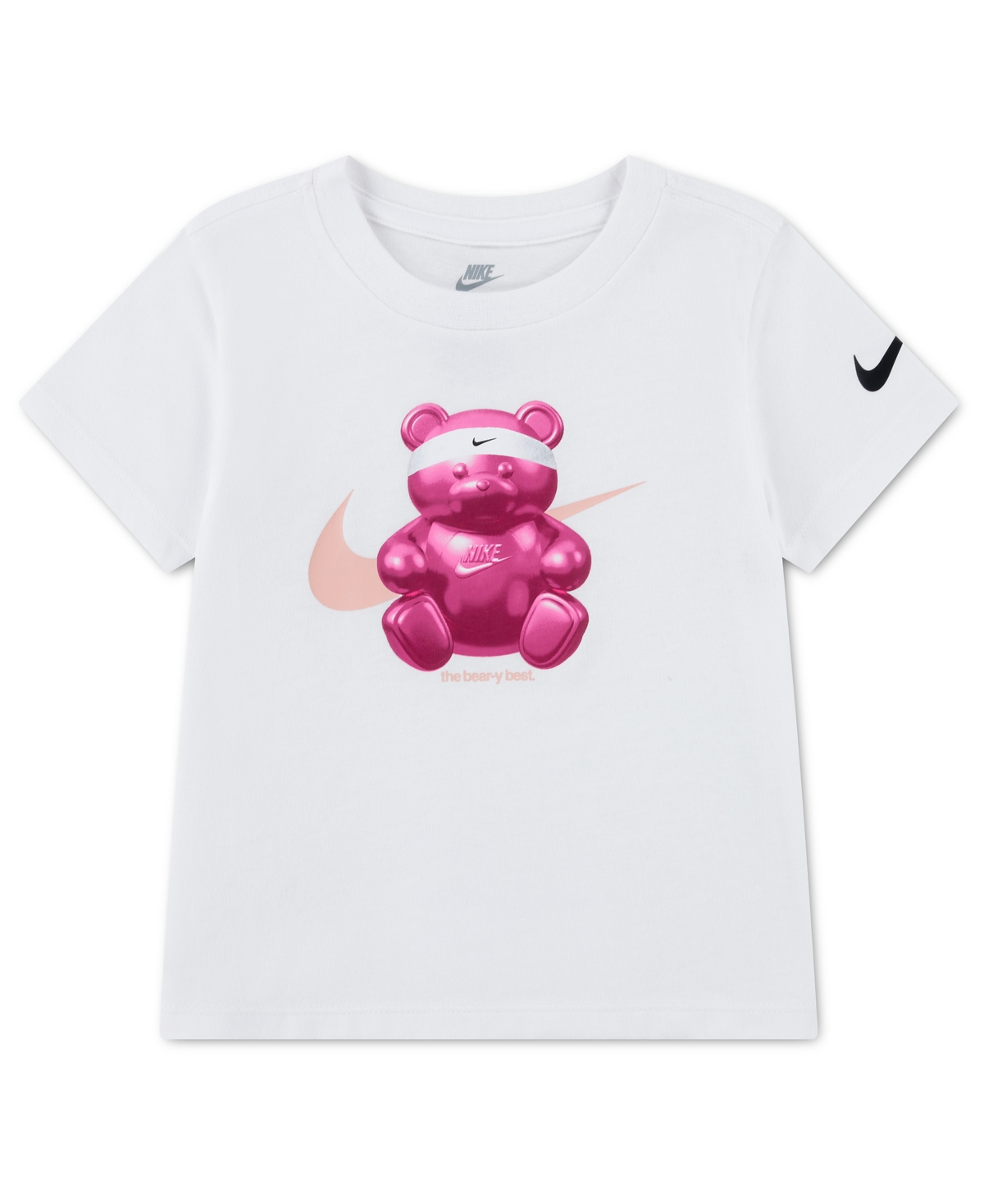 Click here for Nike Girls Toddler 2T-4T Sportswear Gummy Bear T-S... prices