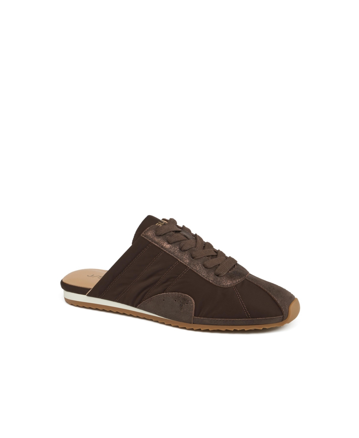 Click here for Jslides Womens Pandora Mule Sneaker - Brown prices
