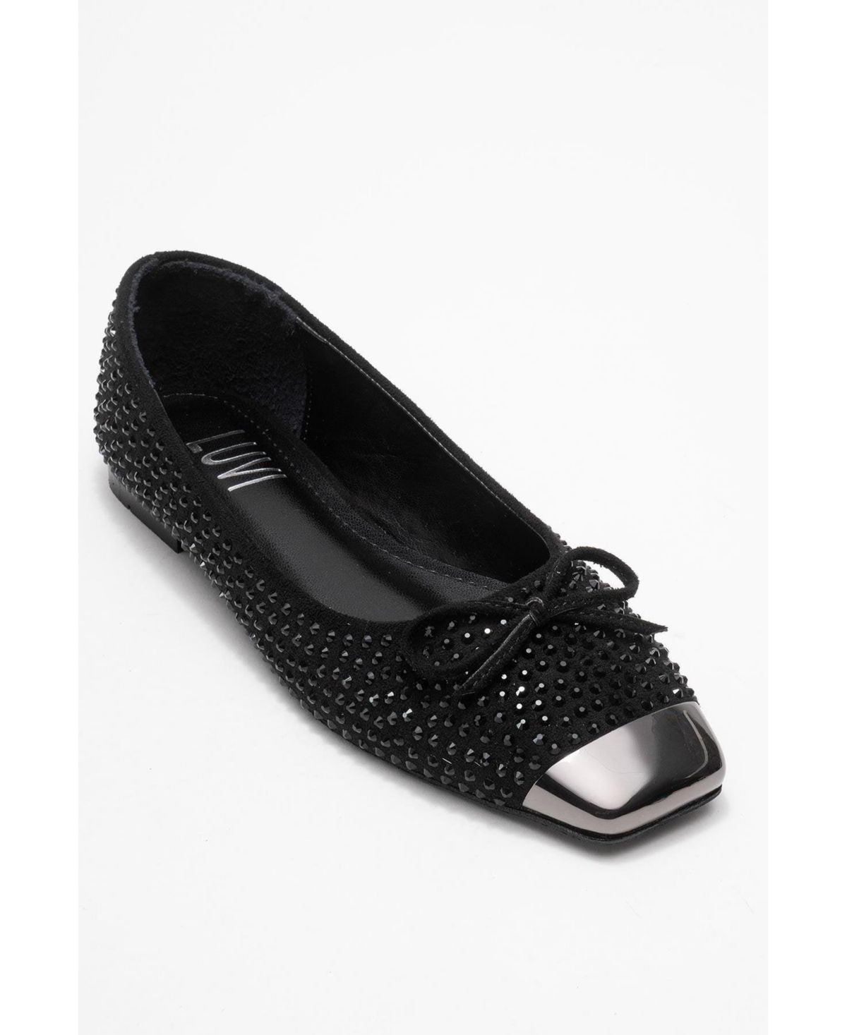 Click here for Prologue Shoes Abra Bow Ballet Flat (Women) - Blac... prices