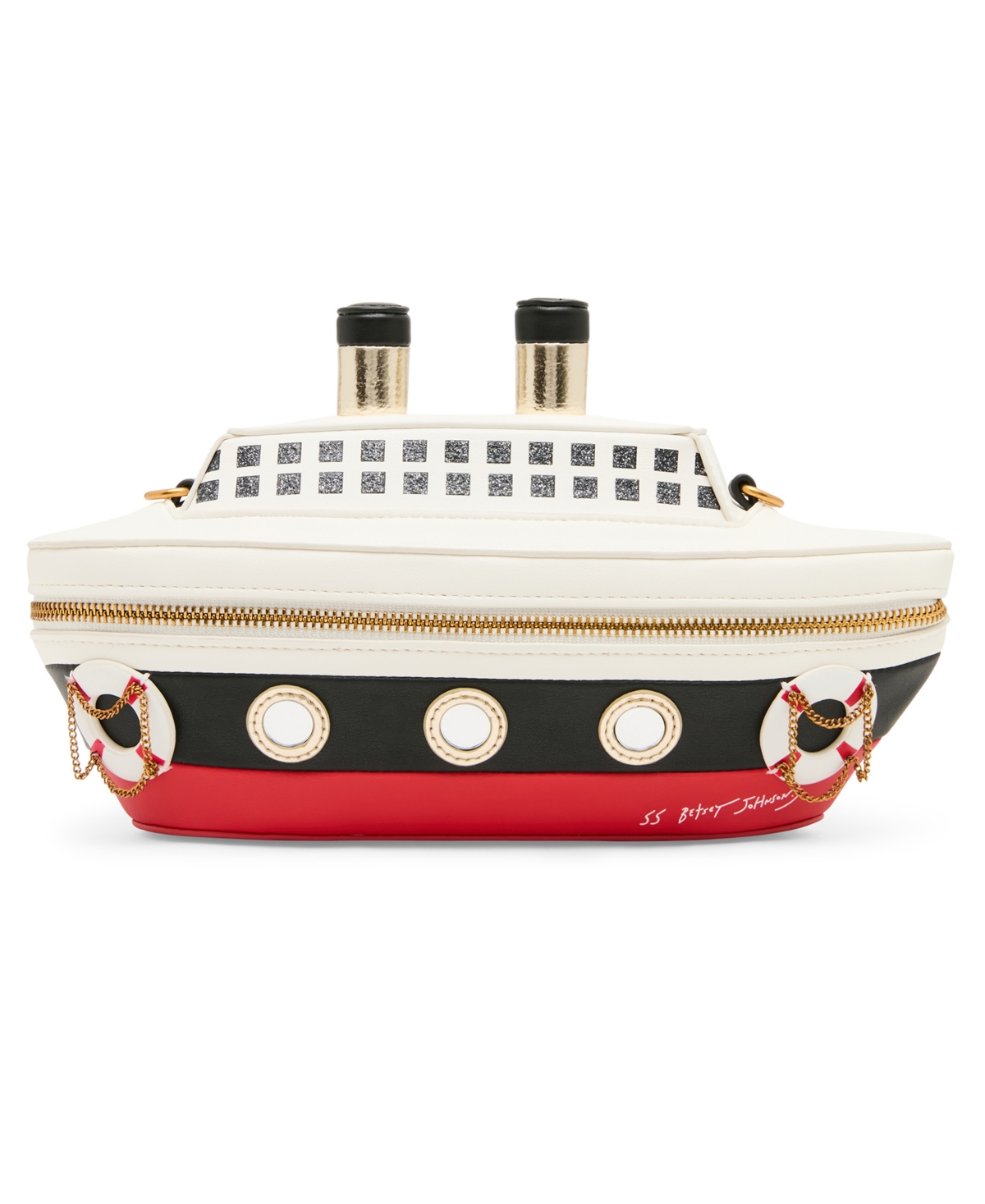 Click here for Betsey Johnson Ship Tease Small Crossbody Handbag... prices