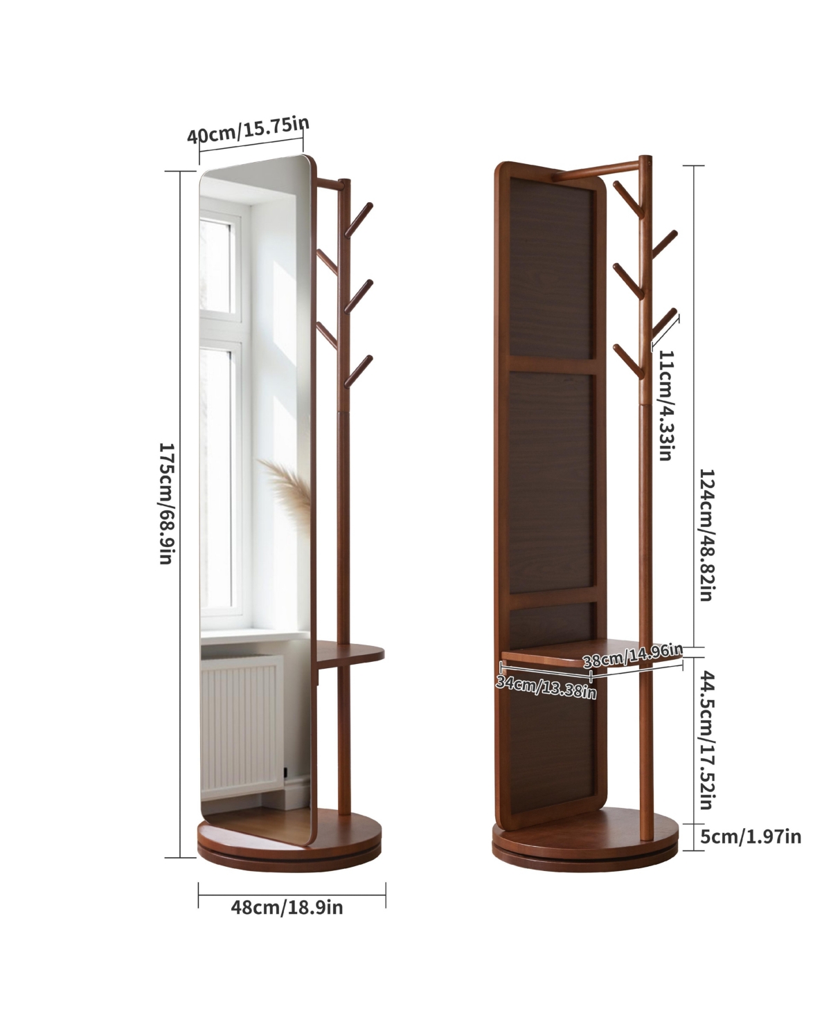 Click here for Busdays 70"x19"Full Length Mirror with S... prices