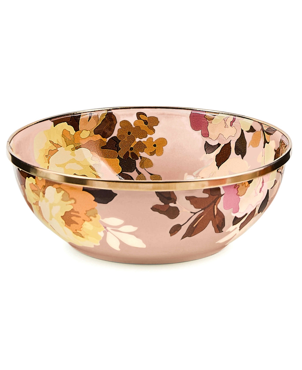 Click here for MacKenzie-Childs Wild Rose Mauve Everyday Bowl - M... prices