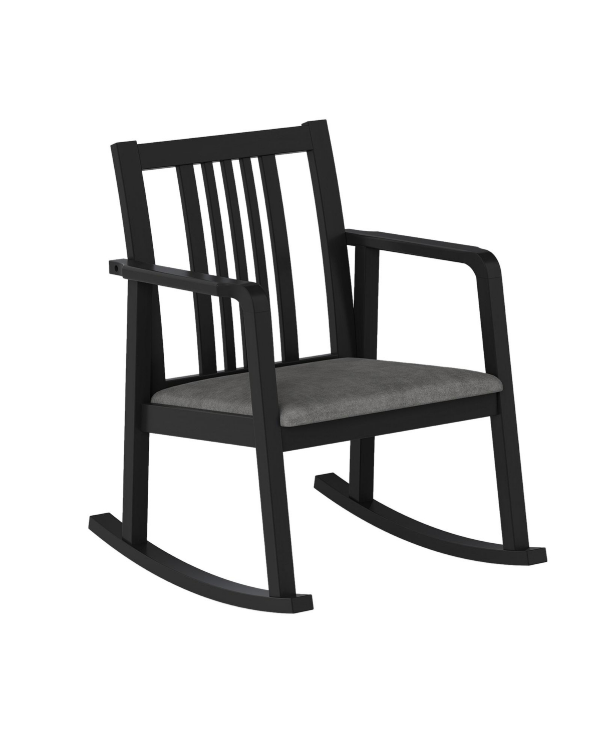 Click here for Sugift Rocking Chair with Slatted Back and Curved... prices