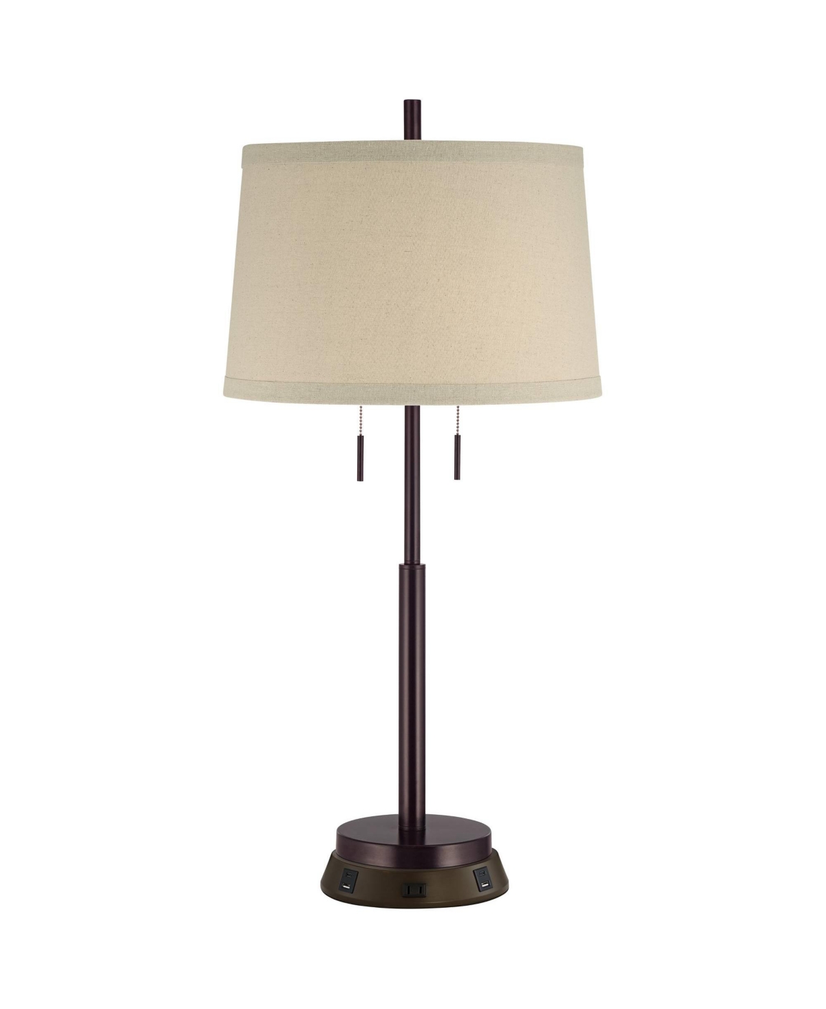 Click here for Possini Euro Design Modern Table Lamp with Usb and... prices